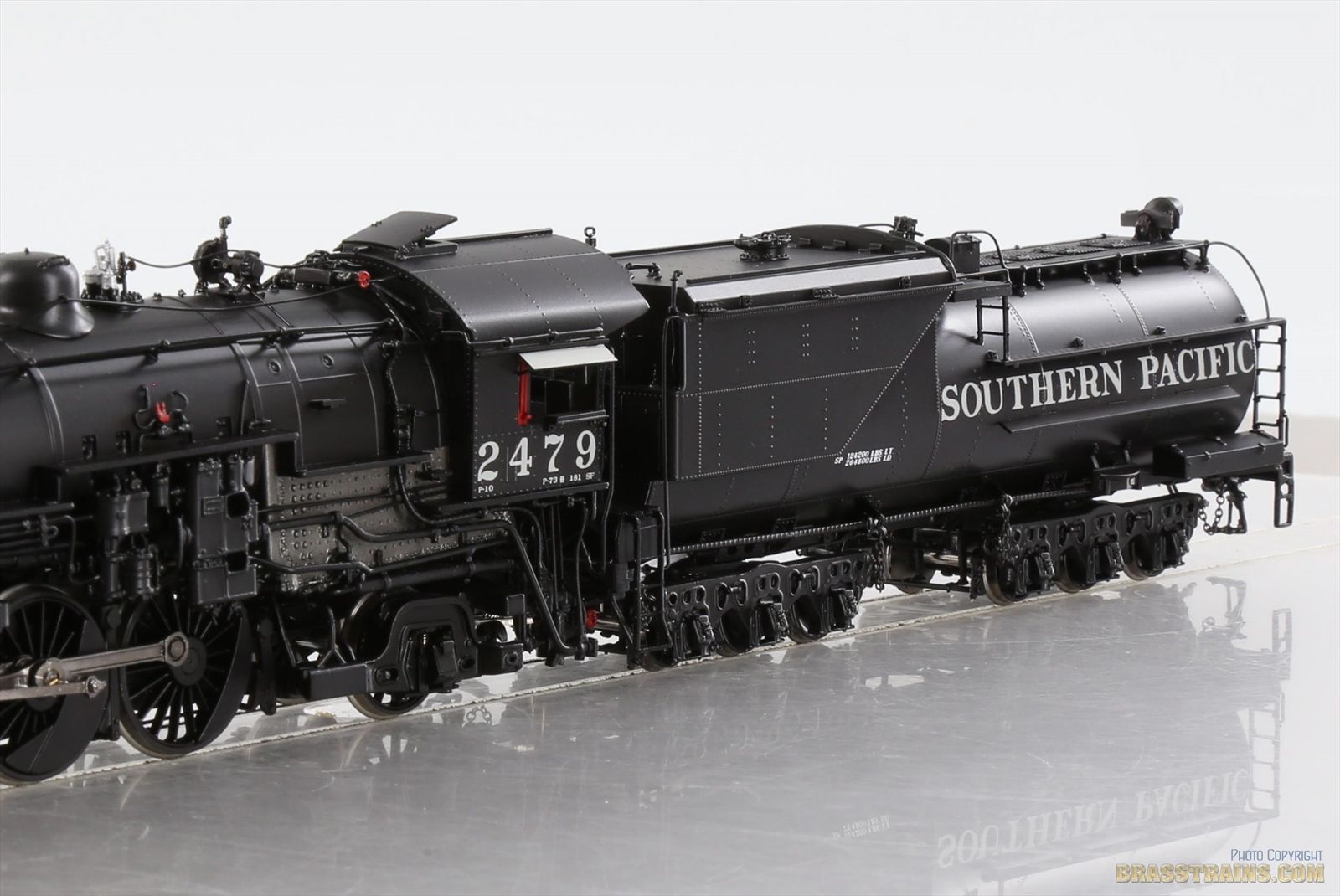 HO Brass Model - GPM 2479.2 SP Southern Pacific P-10 4-6-2 #2479 ...