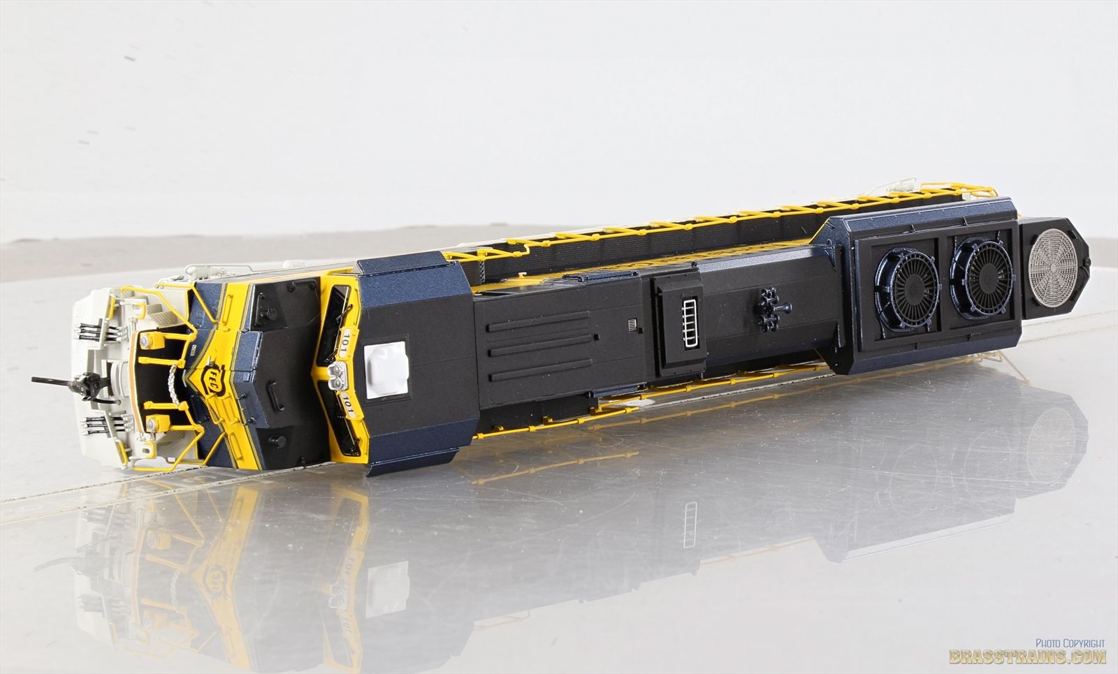 HO Brass Model - OMI AA-1316-2 FEC Florida East Coast SD70M-2 #101 - F/P - Blue Box