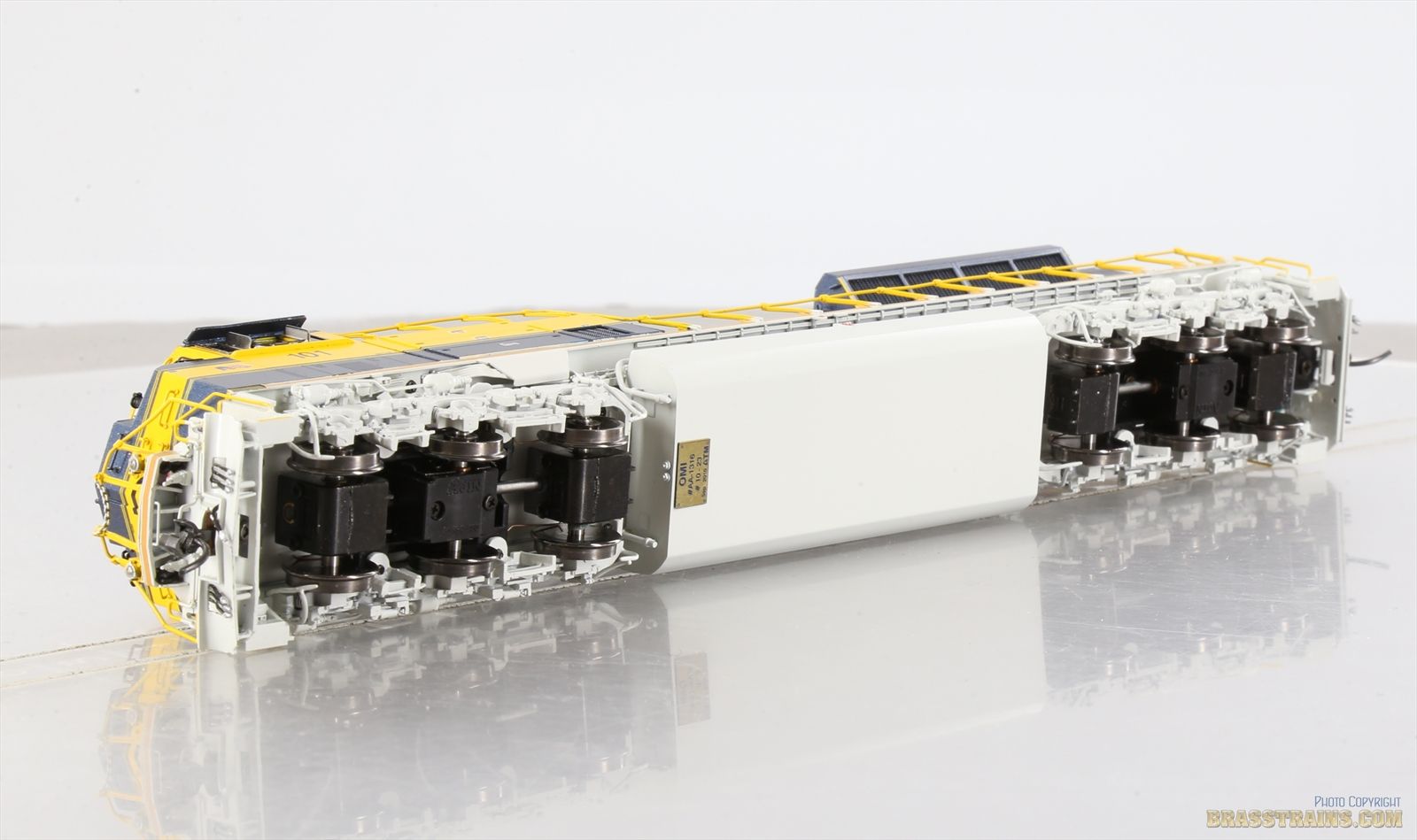 HO Brass Model - OMI AA-1316-2 FEC Florida East Coast SD70M-2 #101 - F/P - Blue Box