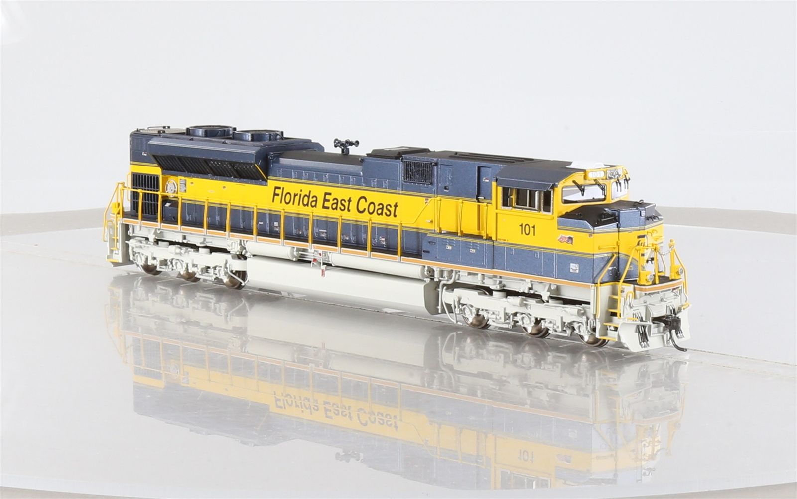 HO Brass Model - OMI AA-1316-2 FEC Florida East Coast SD70M-2 #101 - F/P - Blue Box