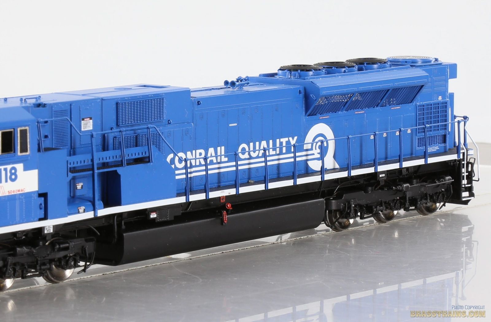HO Brass Model - OMI AA-1162-2 Conrail Quality SD80MAC #4118 - F/P ...