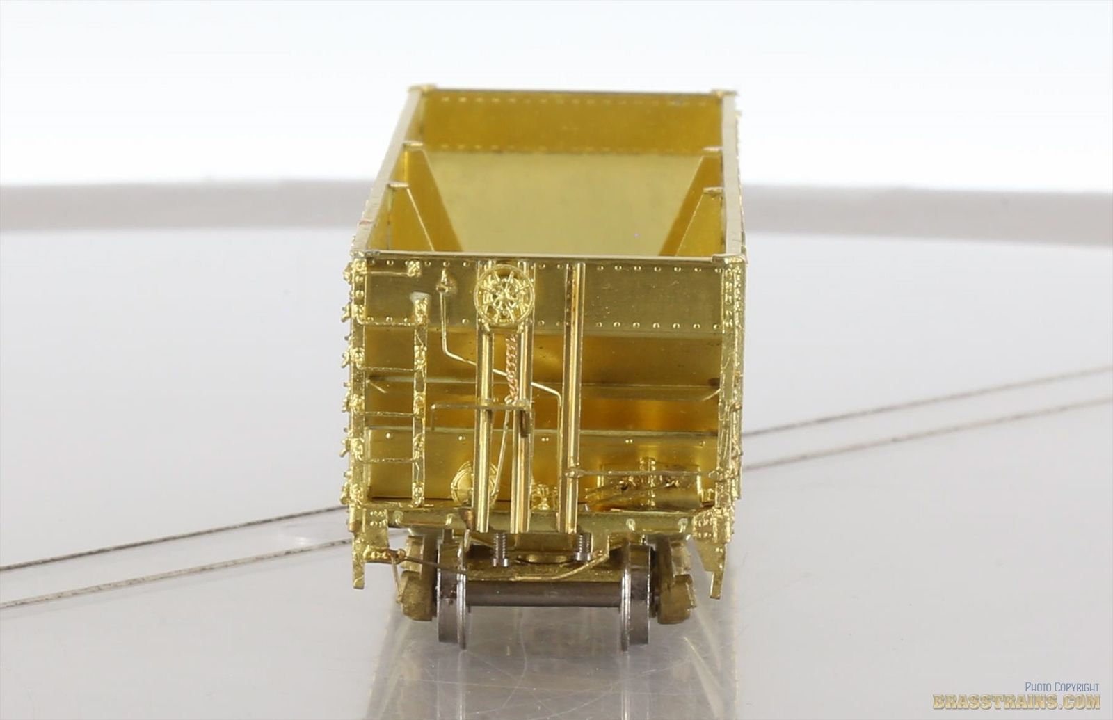 HO Brass Model - Oriental 0734 PRR Pennsylvania H-39 Hopper Car - Unpainted