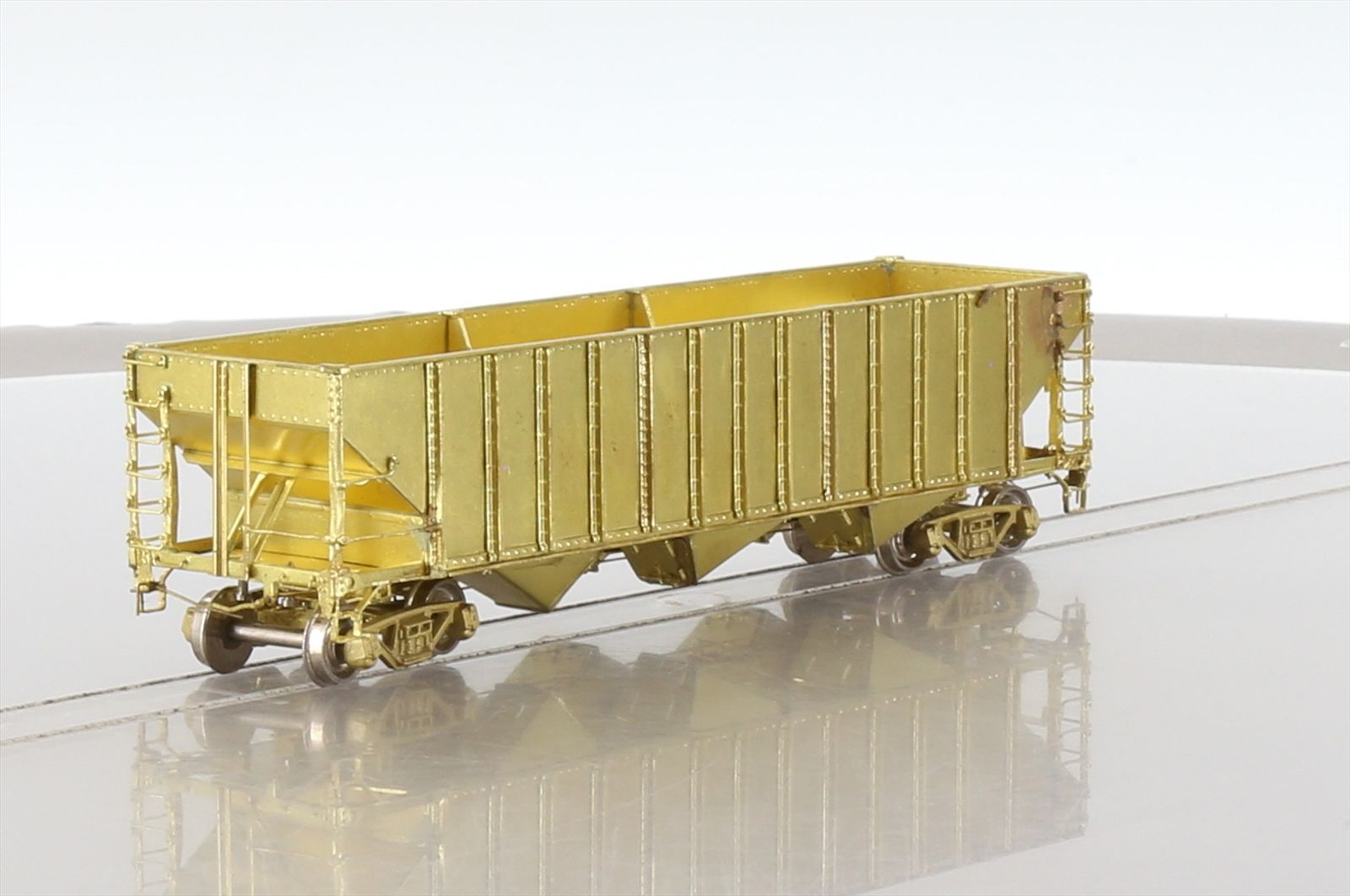 HO Brass Model - Oriental 0734 PRR Pennsylvania H-39 Hopper Car - Unpainted