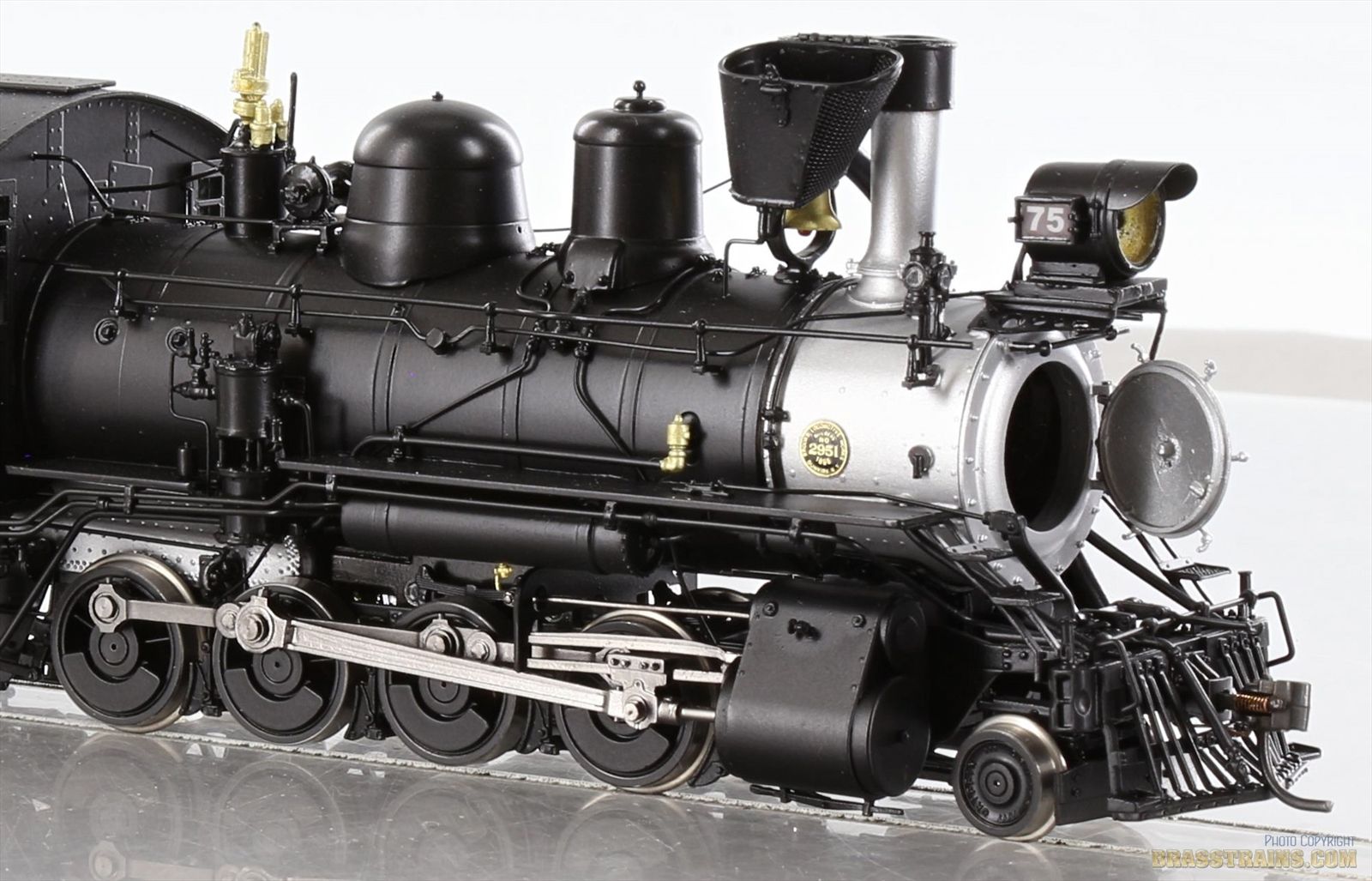 Sn3 Brass Model - P-B-L Milestone C&S Colorado Southern B4F 2-8-0 #75 ...