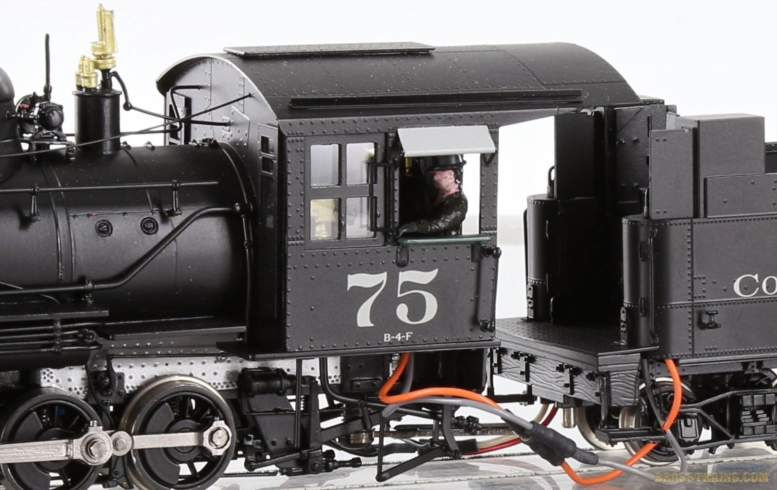 Sn3 Brass Model - P-B-L Milestone C&S Colorado Southern B4F 2-8-0 #75 ...