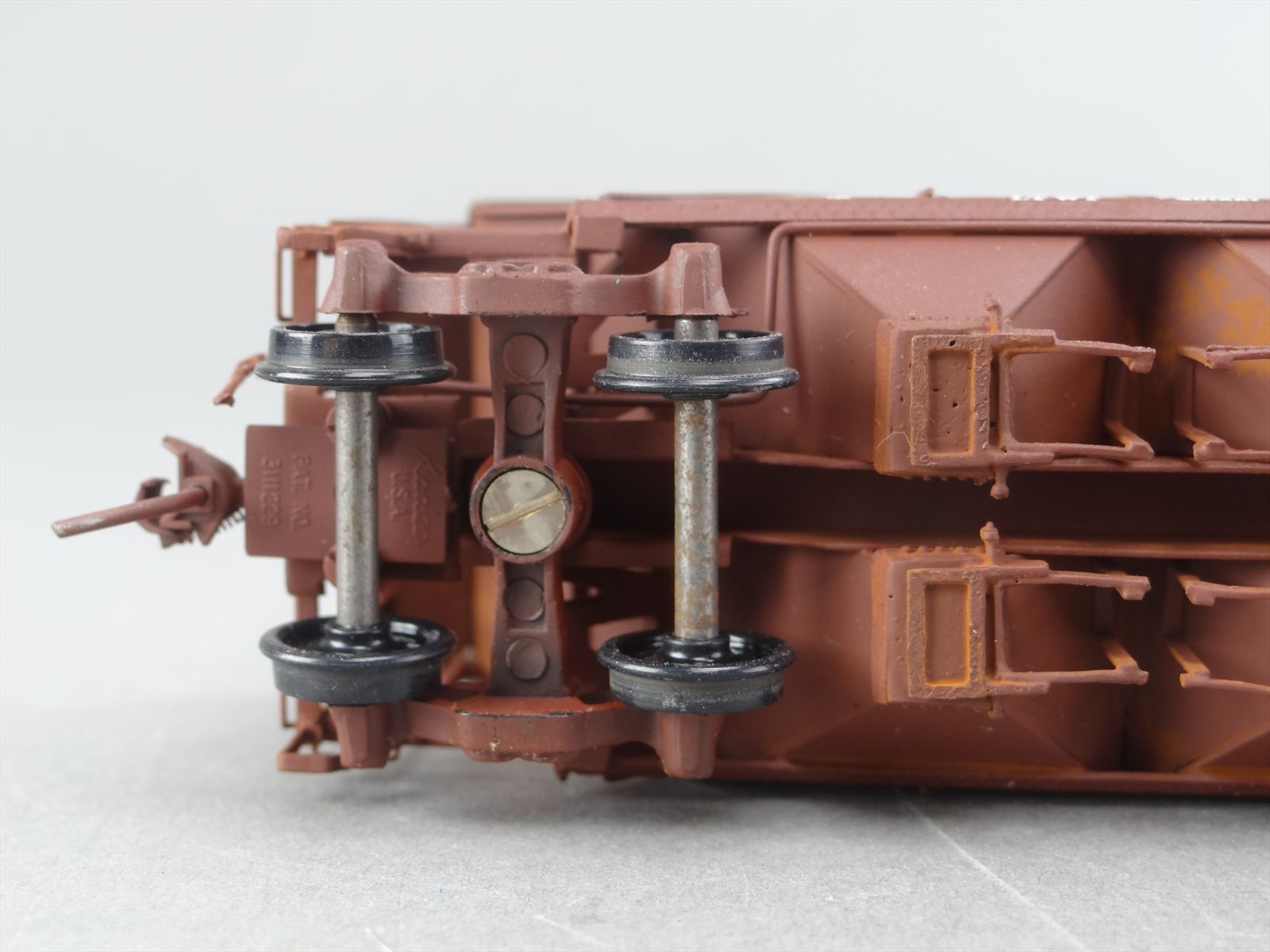 HO Brass Model Train - Oriental PRR Pennsylvania H30A Covered Hopper ...