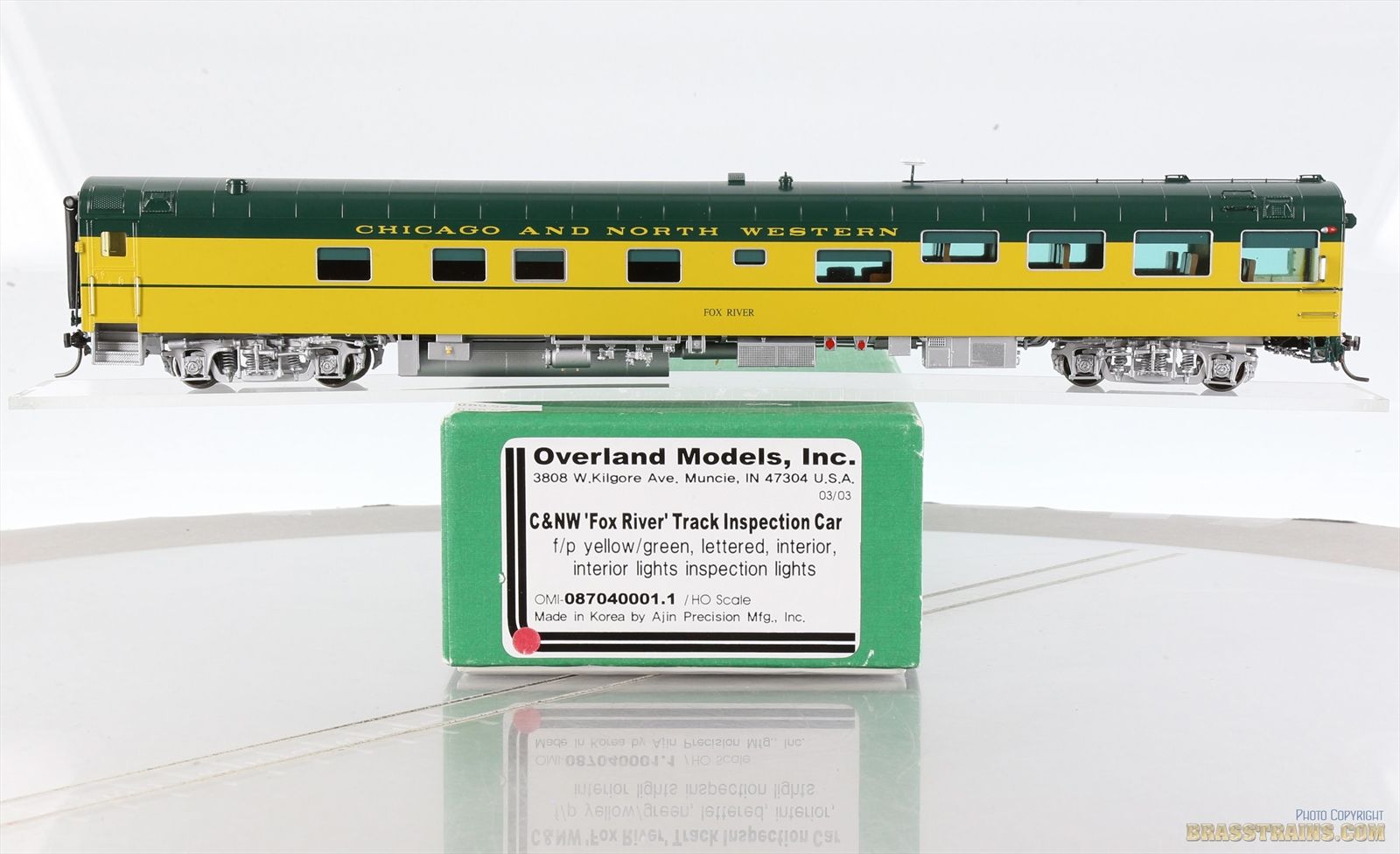 HO Brass Model - OMI 087040001.1 C&NW Chicago & Northwestern Track ...