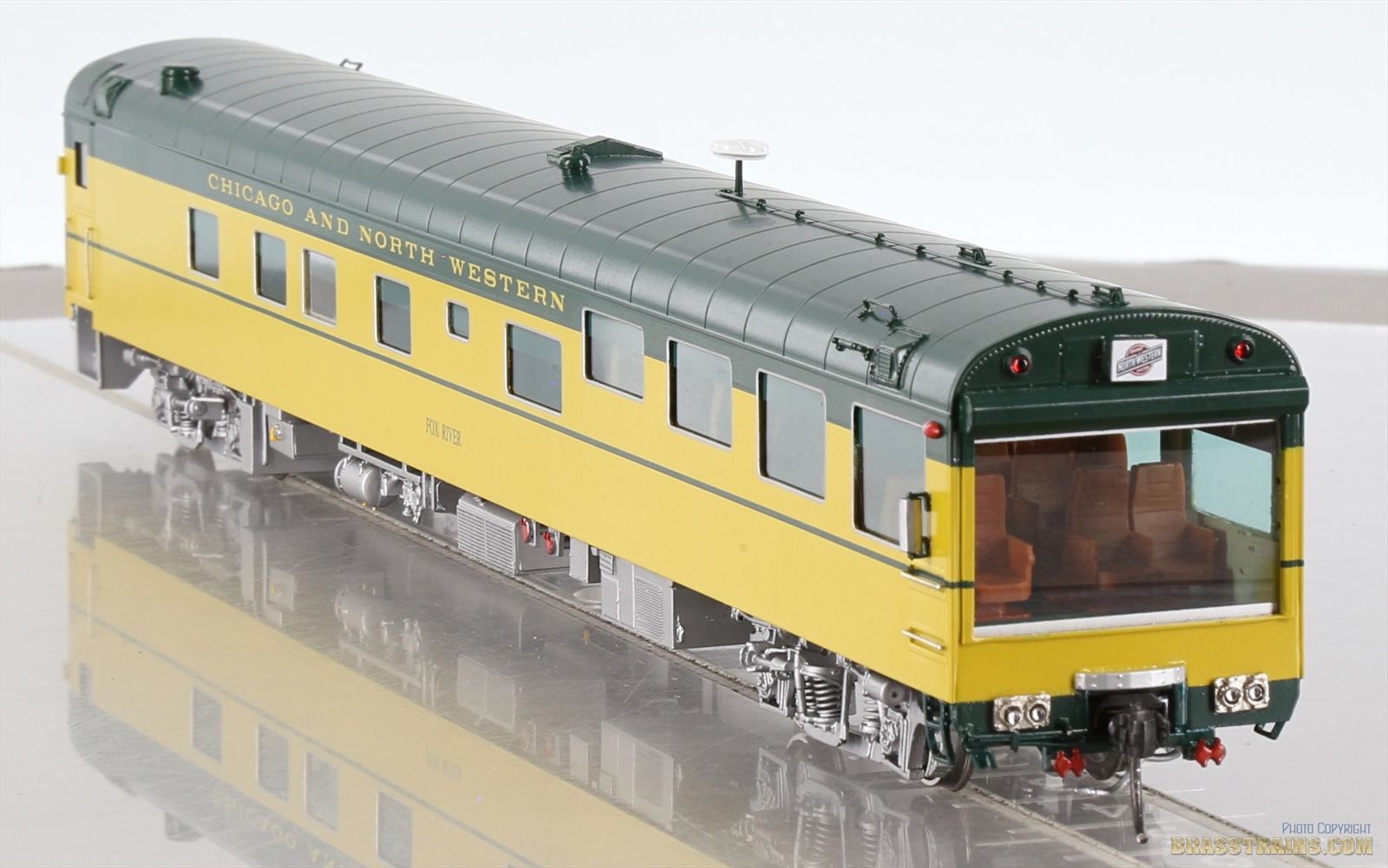 HO Brass Model - OMI 087040001.1 C&NW Chicago & Northwestern Track ...