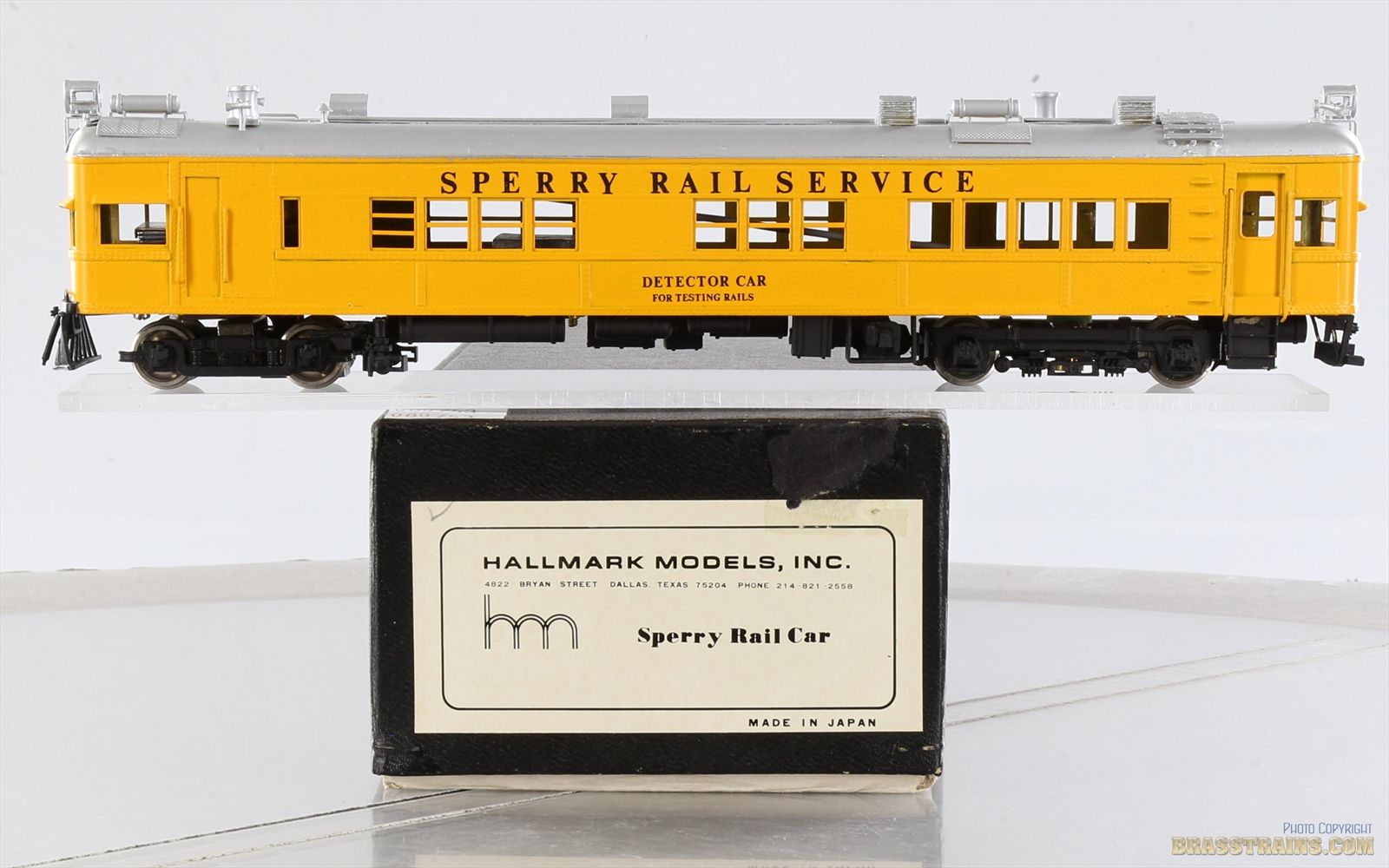 HO Brass Model - Hallmark NYC New York Central Sperry Rail Service ...
