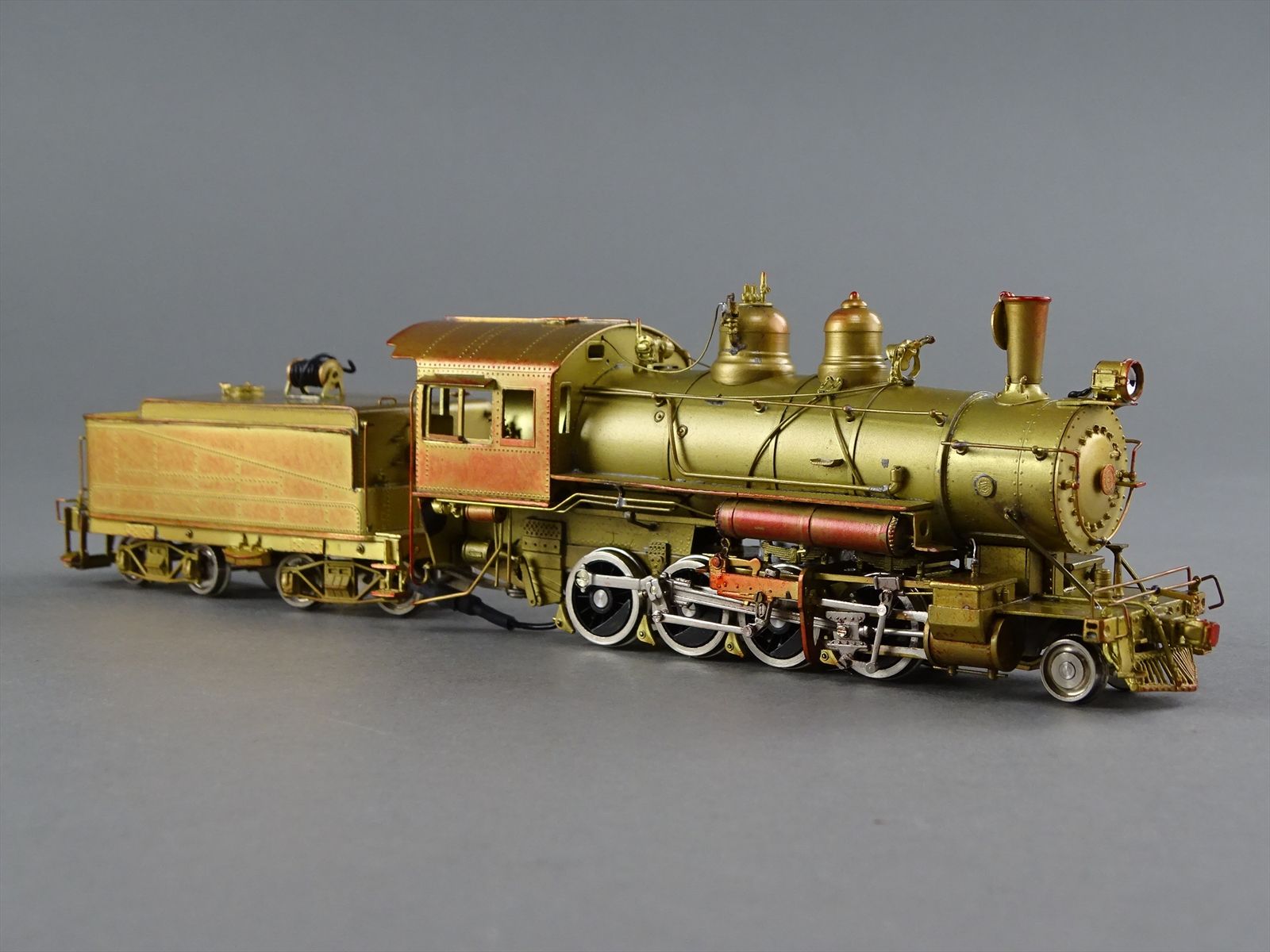 HO Scale Brass Model Train - WMC Sierra Railroad 2-8-0 #24 - Unpainted