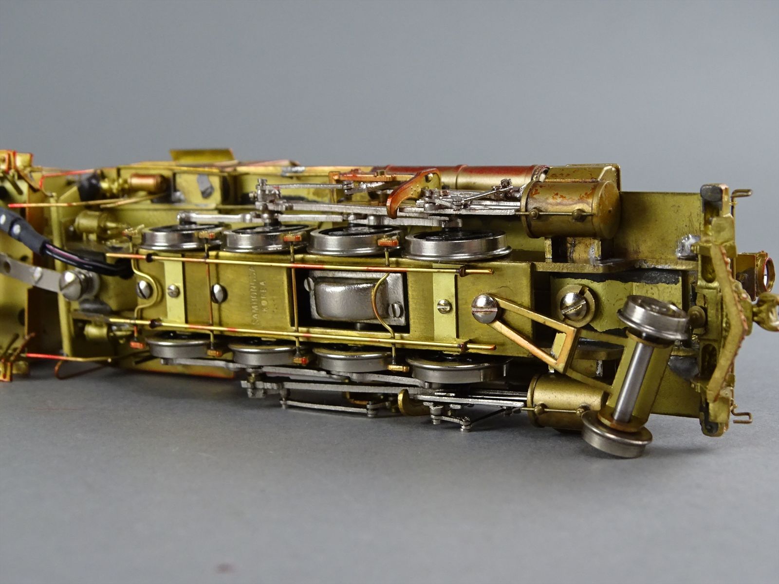 HO Scale Brass Model Train - WMC Sierra Railroad 2-8-0 #24 - Unpainted