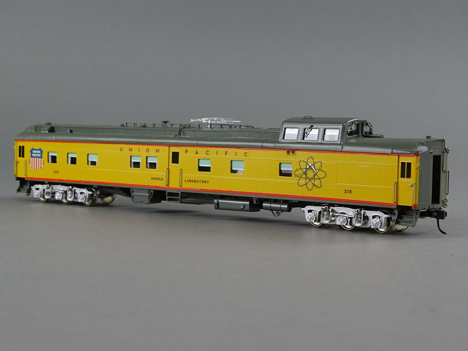 HO Brass Model - OMI 1342 UP Dynamometer Car #210 Modernized Version ...