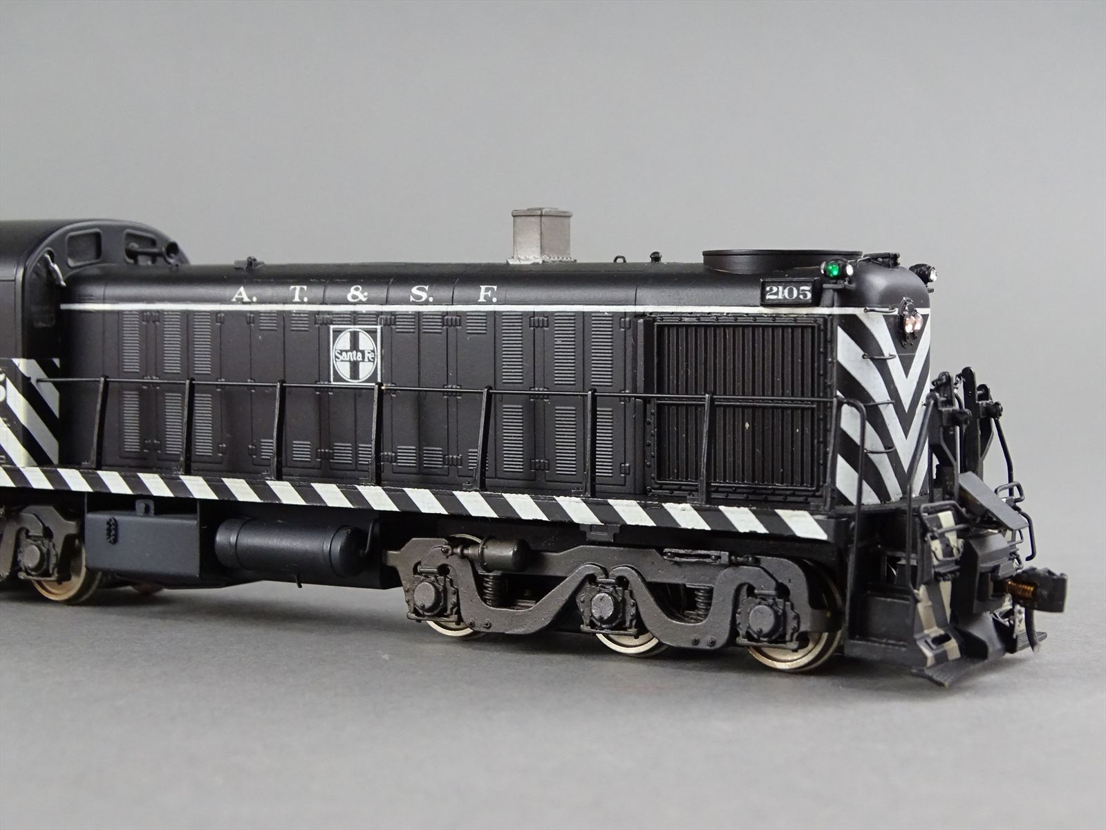 HO Brass Model - Key AT&SF Santa Fe RS-D-4/5 Phase I #2105 - Custom