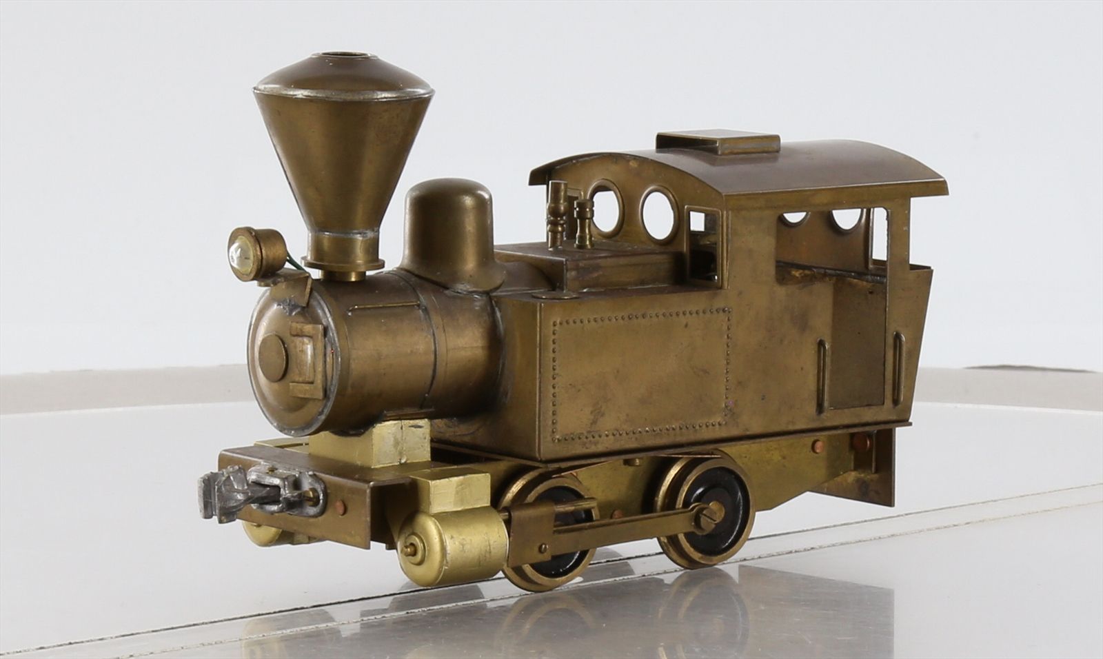 O Brass Model - Ken Kidder 0-4-0T Plantation Engine Locomotive - Unpainted