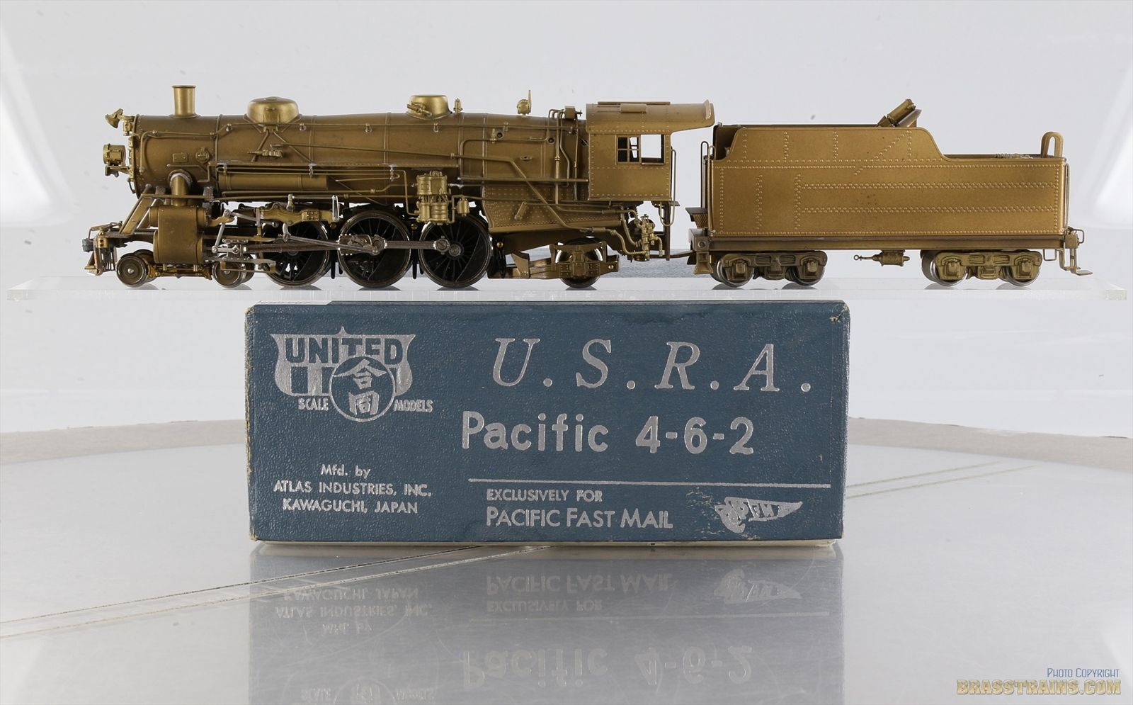 HO Brass Model - PFM United USRA 4-6-2 Light Pacific Steam - Unpainted
