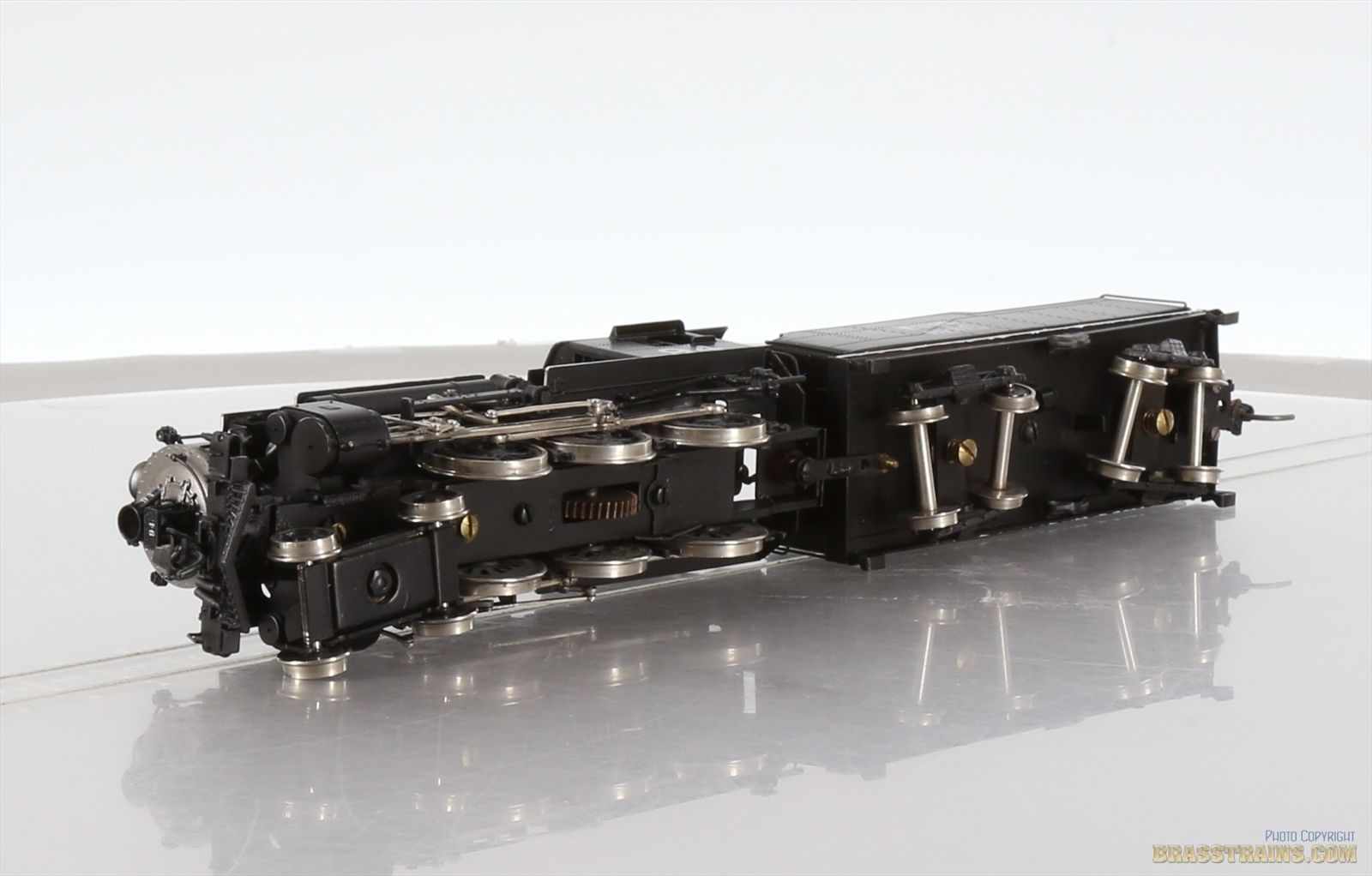 HO Brass Model Train - PFM Pacific Fast Mail WP Western Pacific 4-6-0 ...