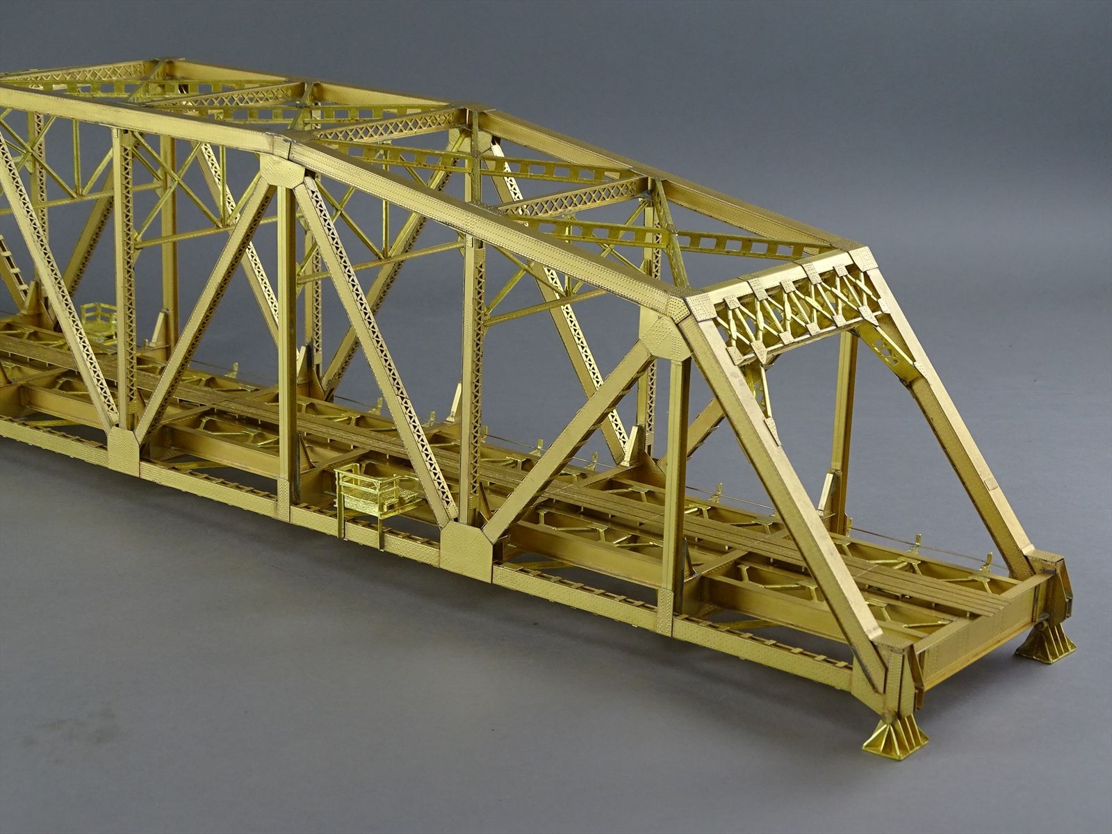 HO Brass Model - OMI 3450 Camel Back Warren Truss Double Track 225 ...