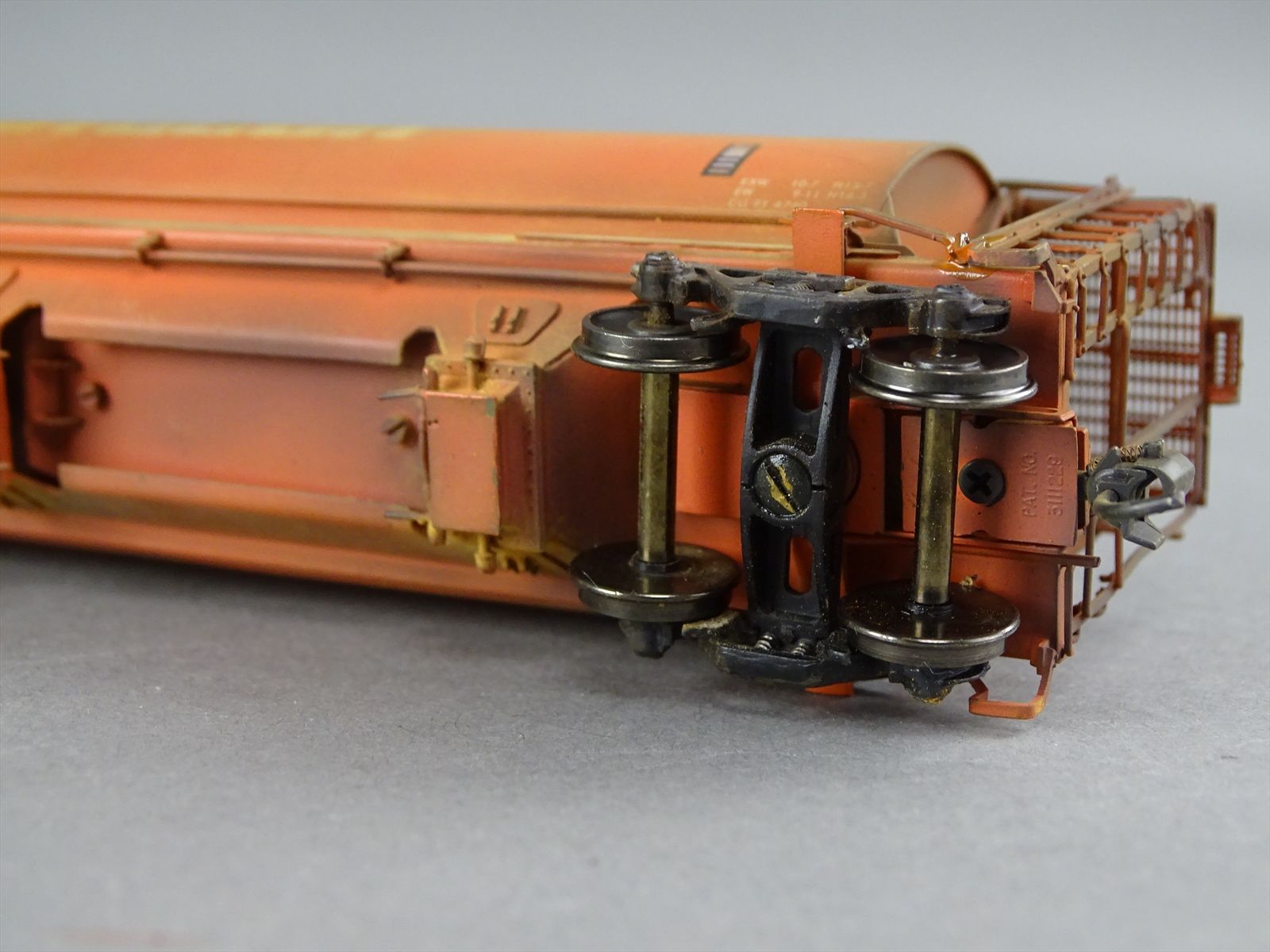 HO Brass Model - OMI 3039 NYC 'ACF' Cylindrical Covered Hopper POTACAN ...