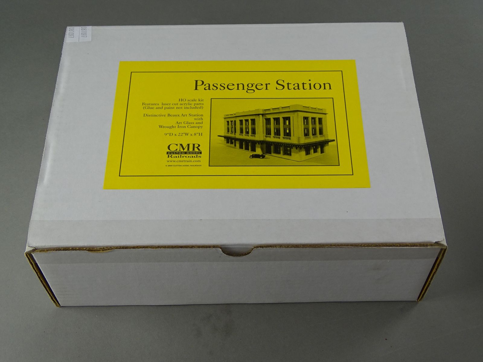 HO Unassembled Craftsman Kit - CMR Passenger Station - Laser Cut ...