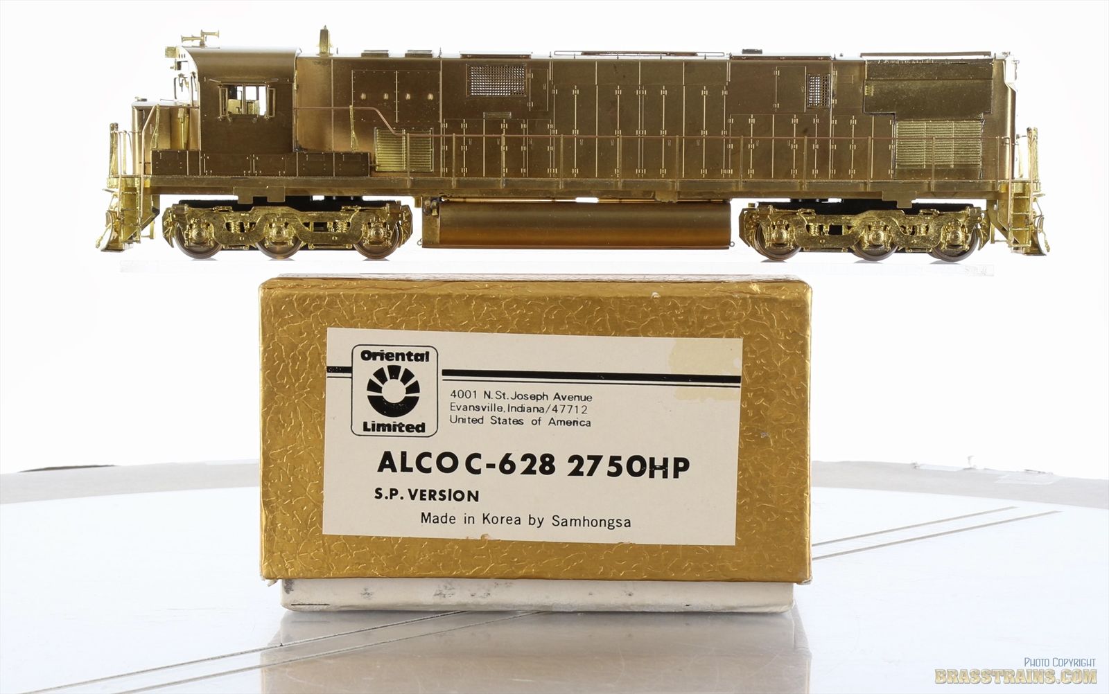 HO Brass Model - Oriental SP Southern Pacific ALCO C-628 2750 HP ...