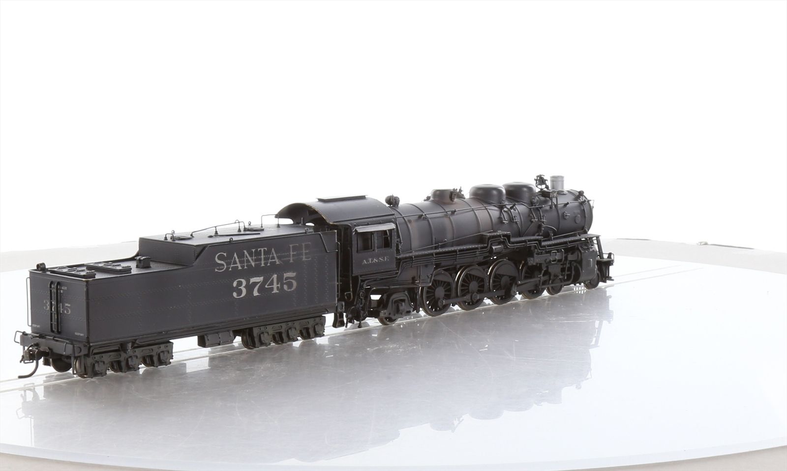 HO Brass Model - Sunset AT&SF Santa Fe 3700 Class 4-8-2 Steam #3735 ...