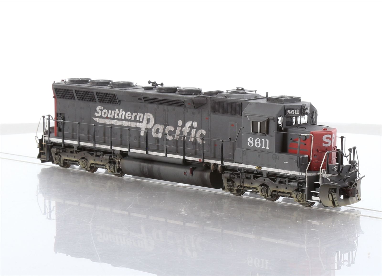 HO Brass Model - OMI 6372.1 SP Southern Pacific SD40M-2 #8611 - F/P + Custom Weathered + DCC + Sound