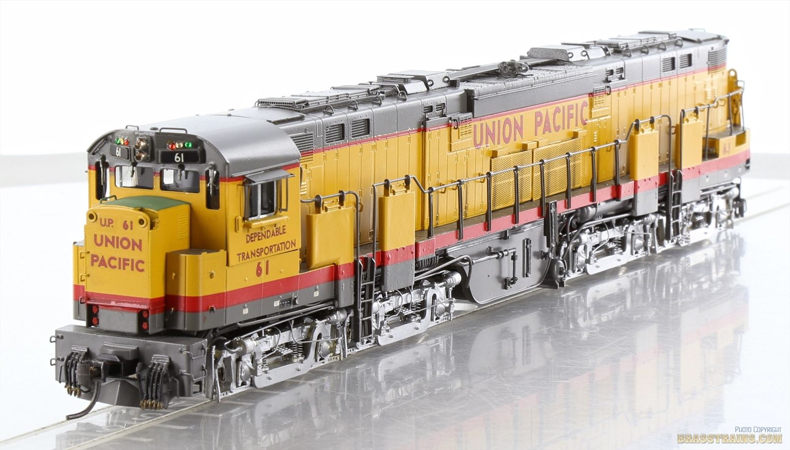 HO Brass Model - OMI 5443.1 UP Union Pacific C855 C855A #61 - F/P - REBOXX