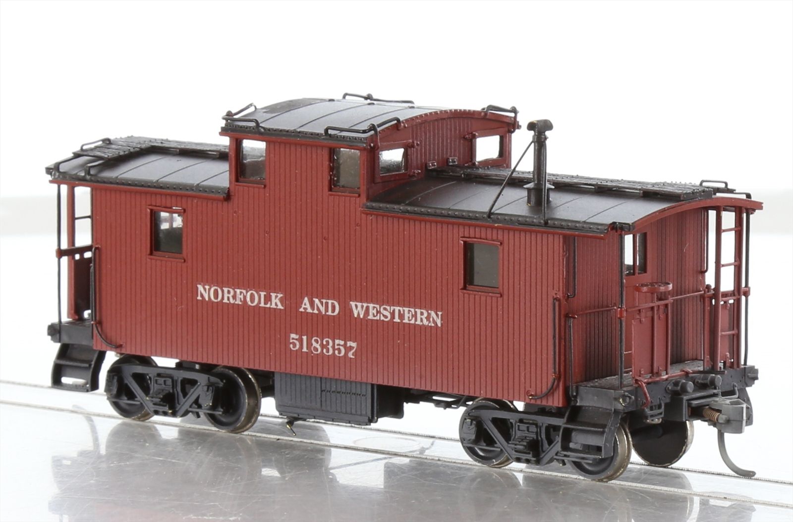 HO Brass Model - OMI 3801 N&W Norfolk & Western CF Wood Caboose 'K ...