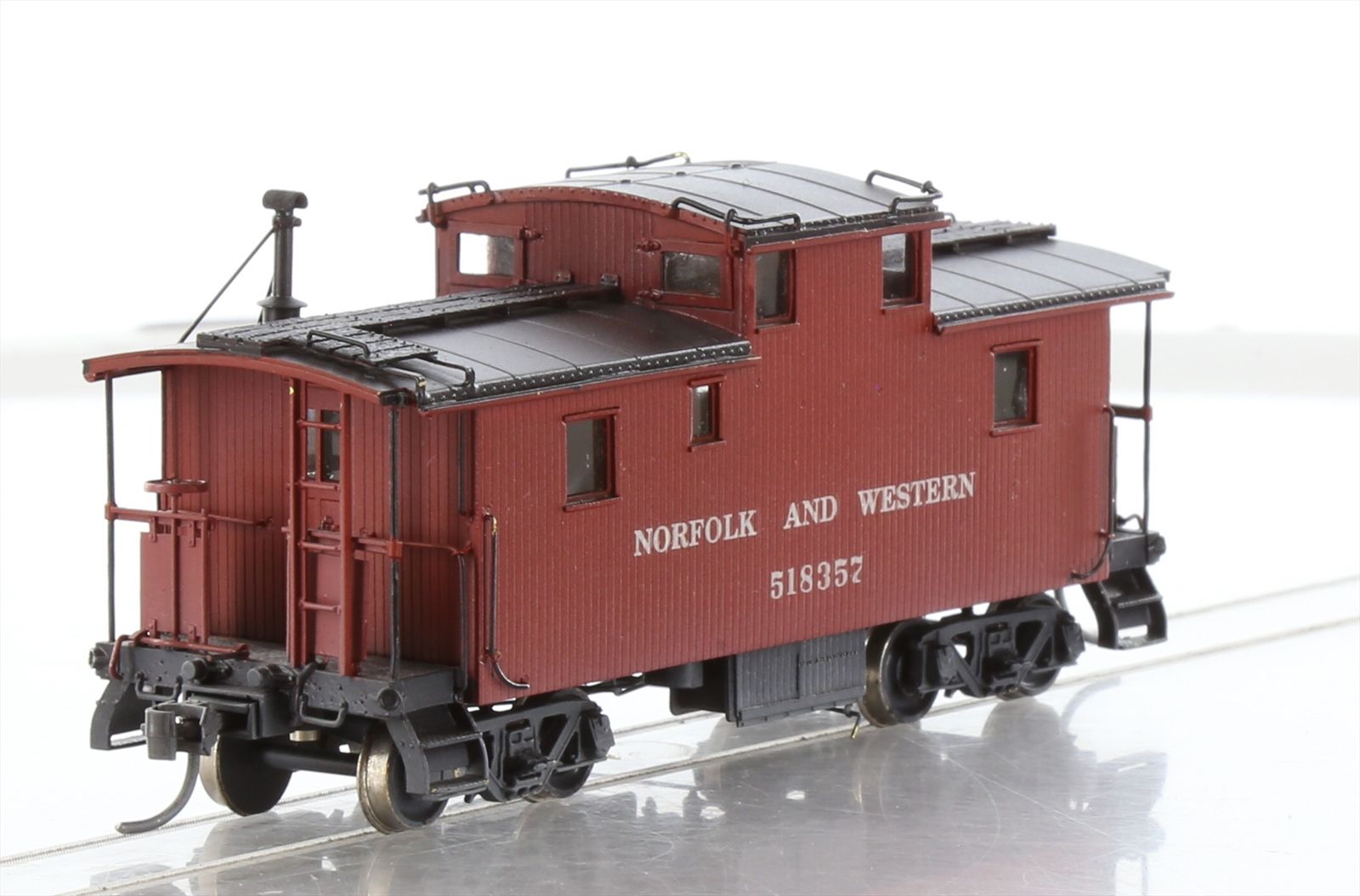 HO Brass Model - OMI 3801 N&W Norfolk & Western CF Wood Caboose 'K ...