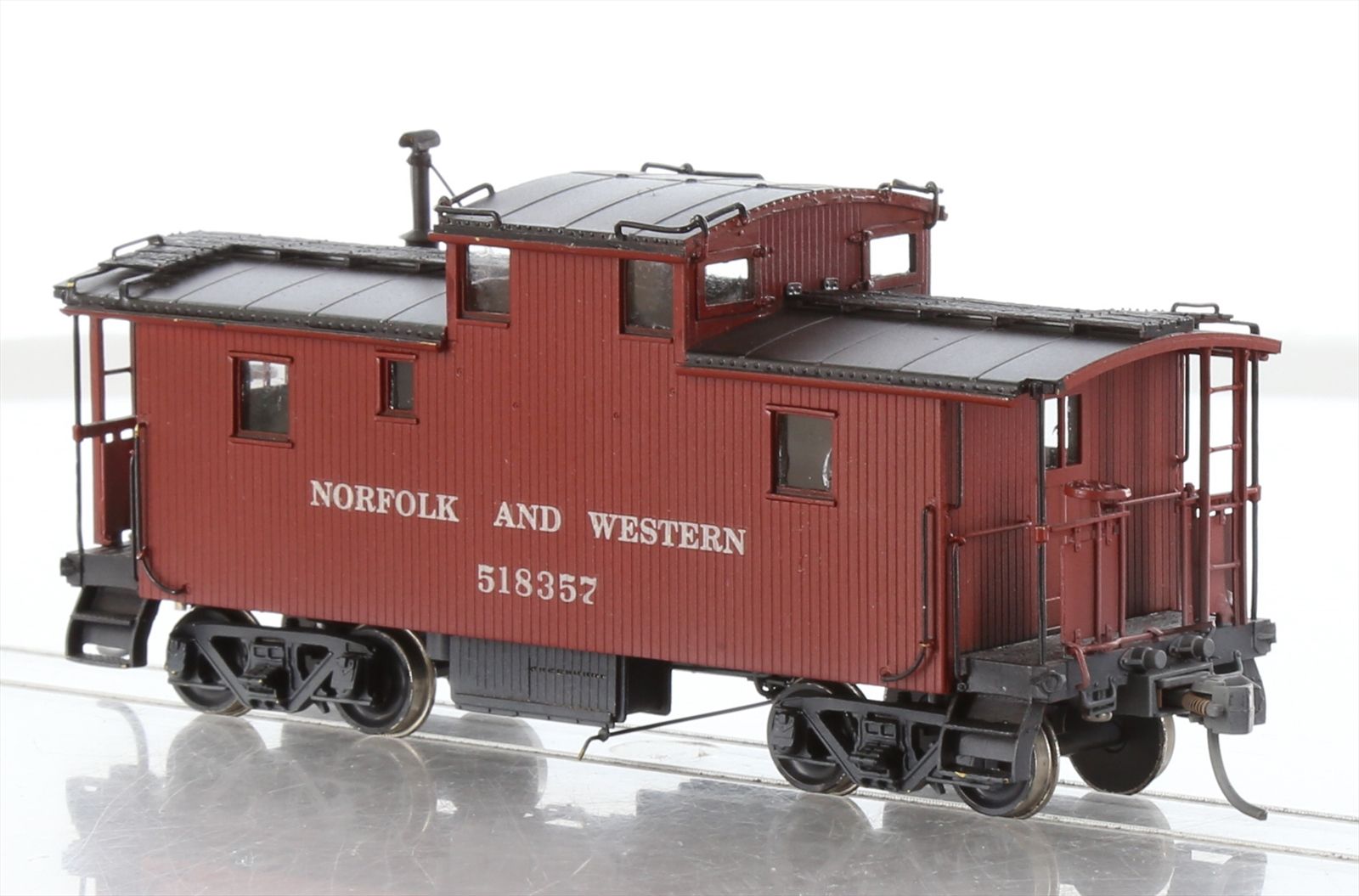 HO Brass Model - OMI 3801 N&W Norfolk & Western CF Wood Caboose 'K ...