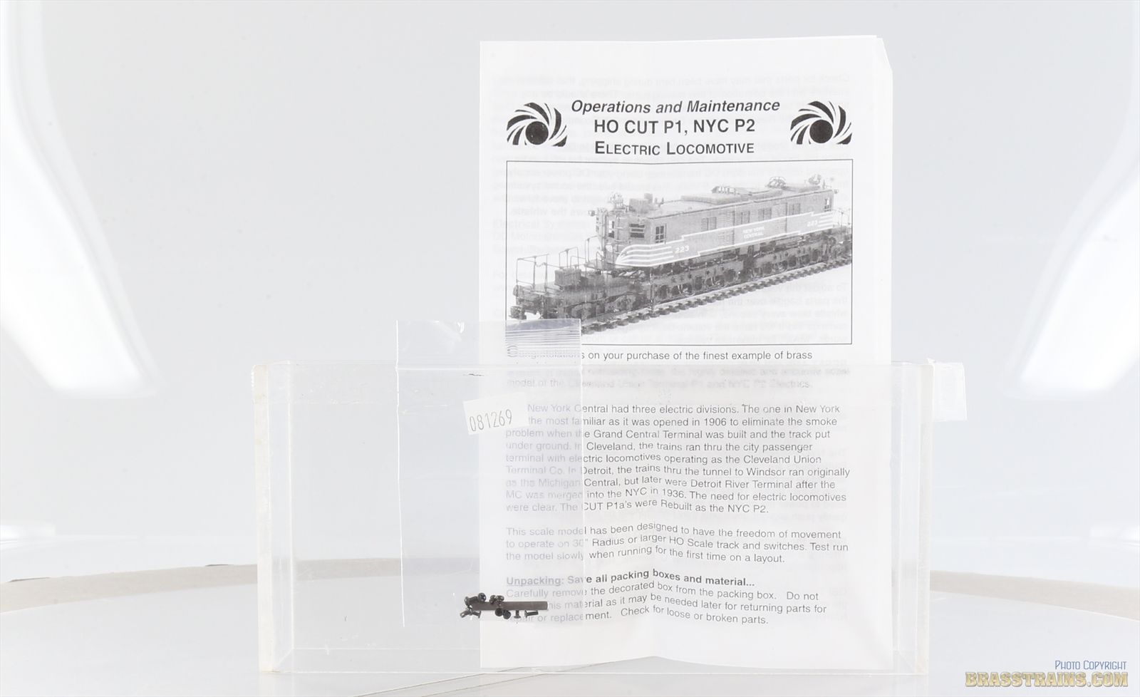 HO Brass Model - Sunset CUT P-1 Cleveland Union Terminal #1052 Electric ...