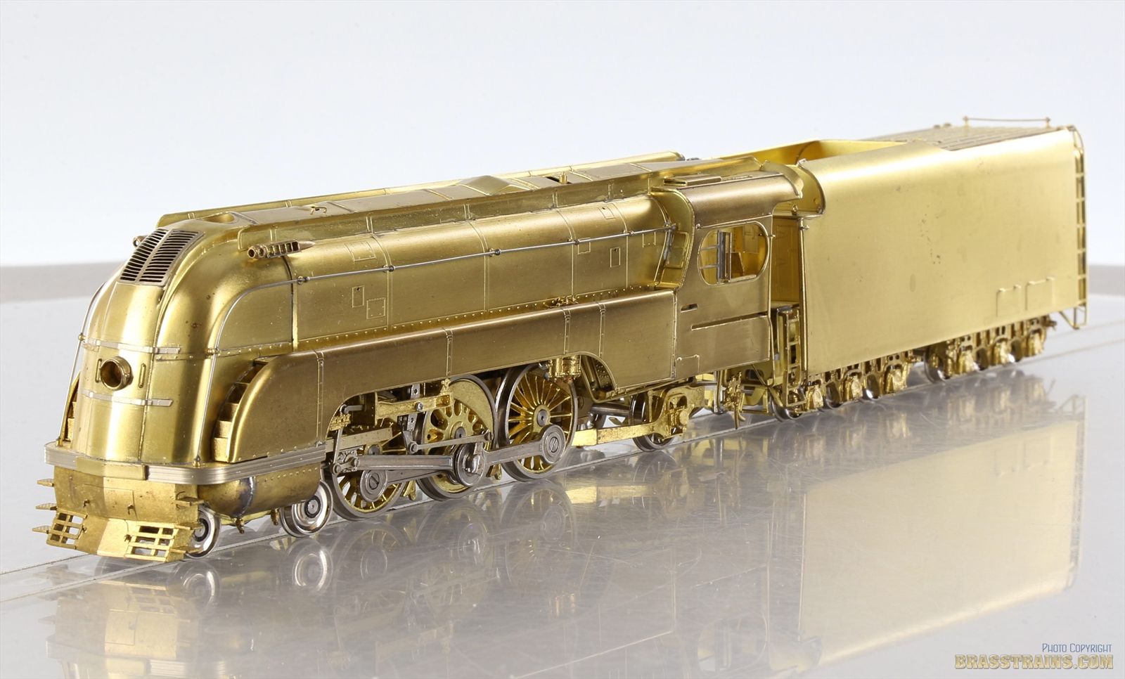 HO Brass Model - OMI 1480 UP Union Pacific P77 4-6-2 Streamlined 49er ...