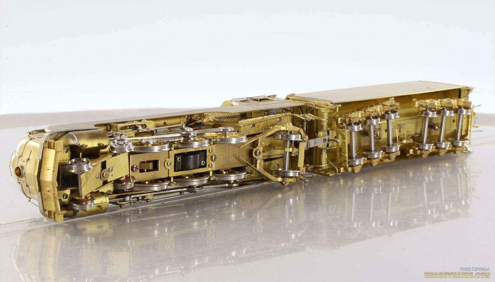 HO Brass Model - OMI 1480 UP Union Pacific P77 4-6-2 Streamlined 49er ...