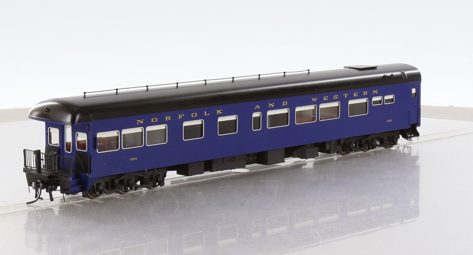 HO Brass Model - DP N&W Norfolk & Western Business Car #101 - F/P