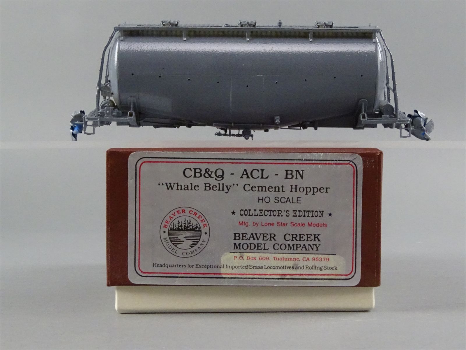 HO Brass Model - Beaver Creek Whale Belly Cement Hopper - PROJECT