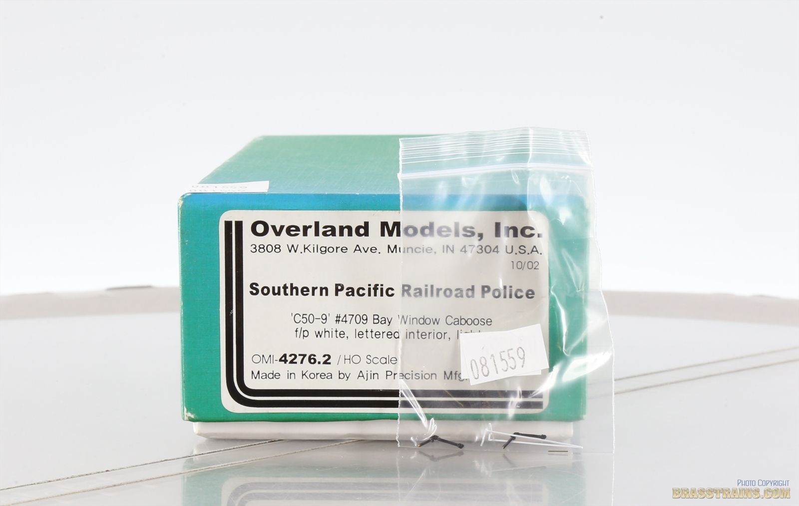 HO Brass Model - OMI 4276.2 SP Southern Pacific Railroad Police C50-9 B ...