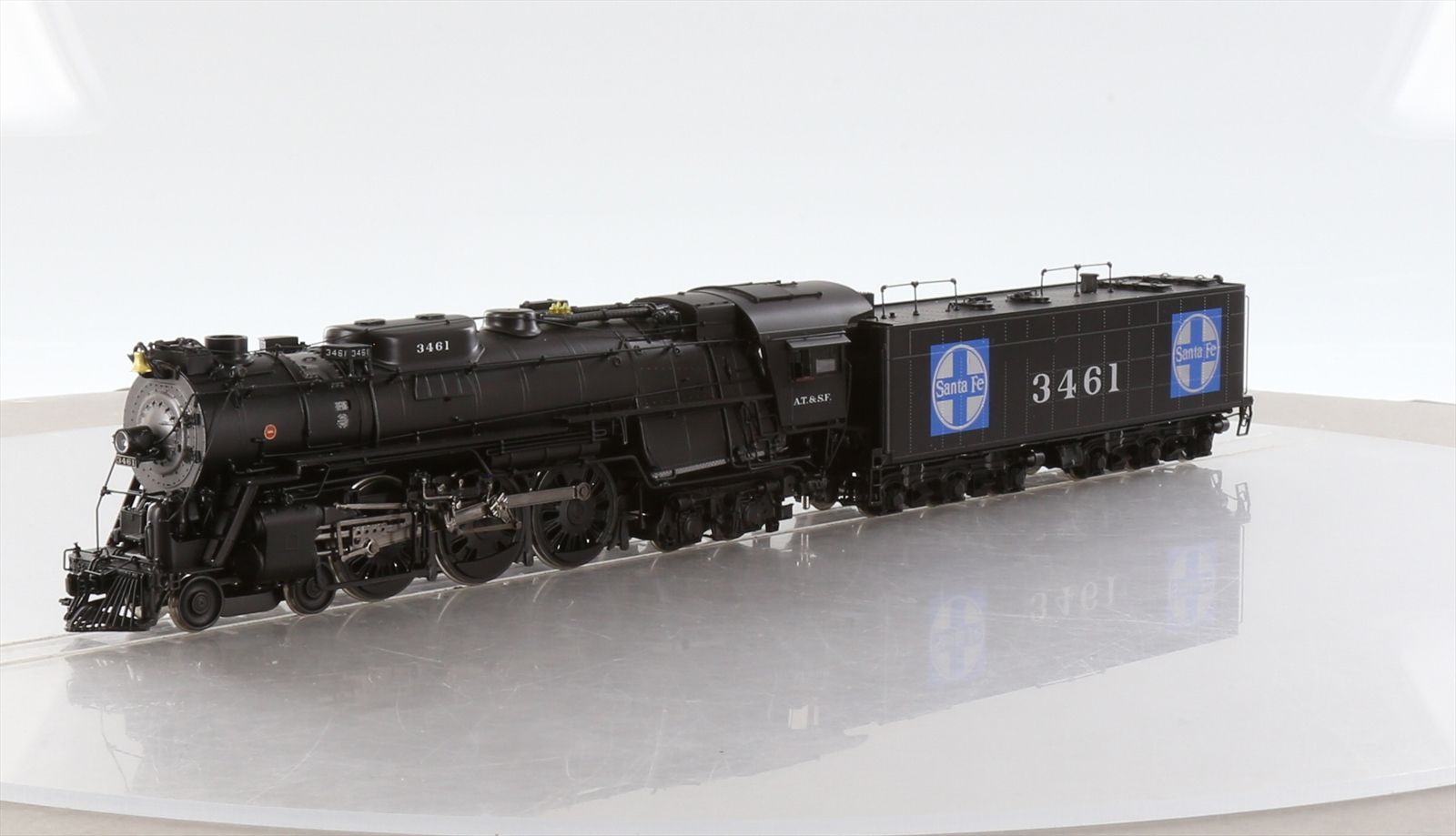 HO Brass Model - GPM AT&SF Santa Fe #3461 4-6-4 1941 Special Edition ...
