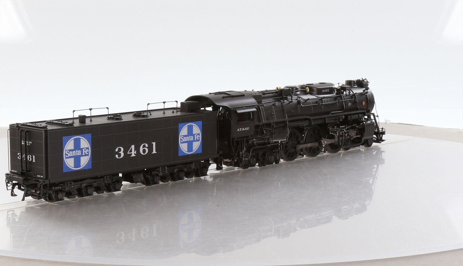 HO Brass Model - GPM AT&SF Santa Fe #3461 4-6-4 1941 Special Edition ...