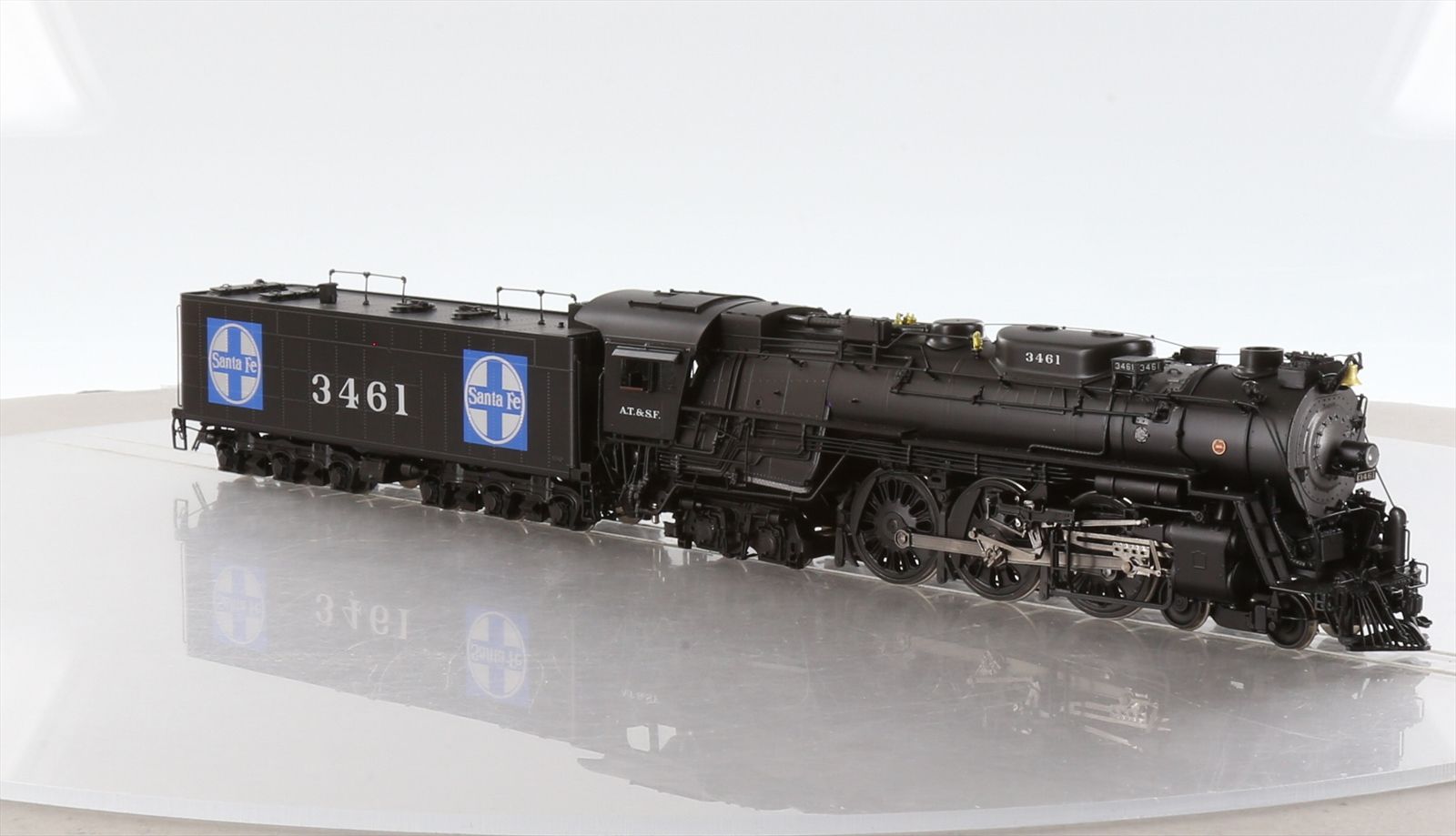 HO Brass Model - GPM AT&SF Santa Fe #3461 4-6-4 1941 Special Edition ...