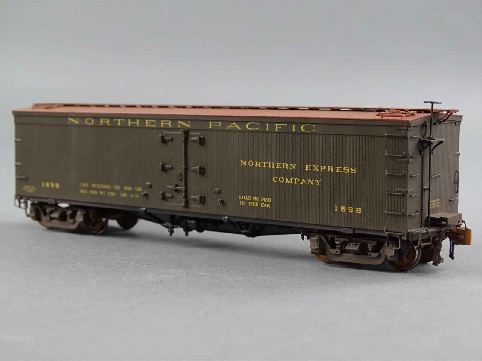 HO Brass Model - W&R NP Northern Pacific Express Reefer Version 1 No ...
