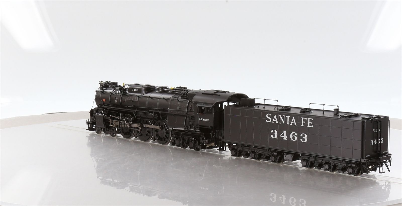 HO Brass Model - GPM AT&SF Santa Fe 4-6-4 3460 Class #3463 Circa 1950's ...