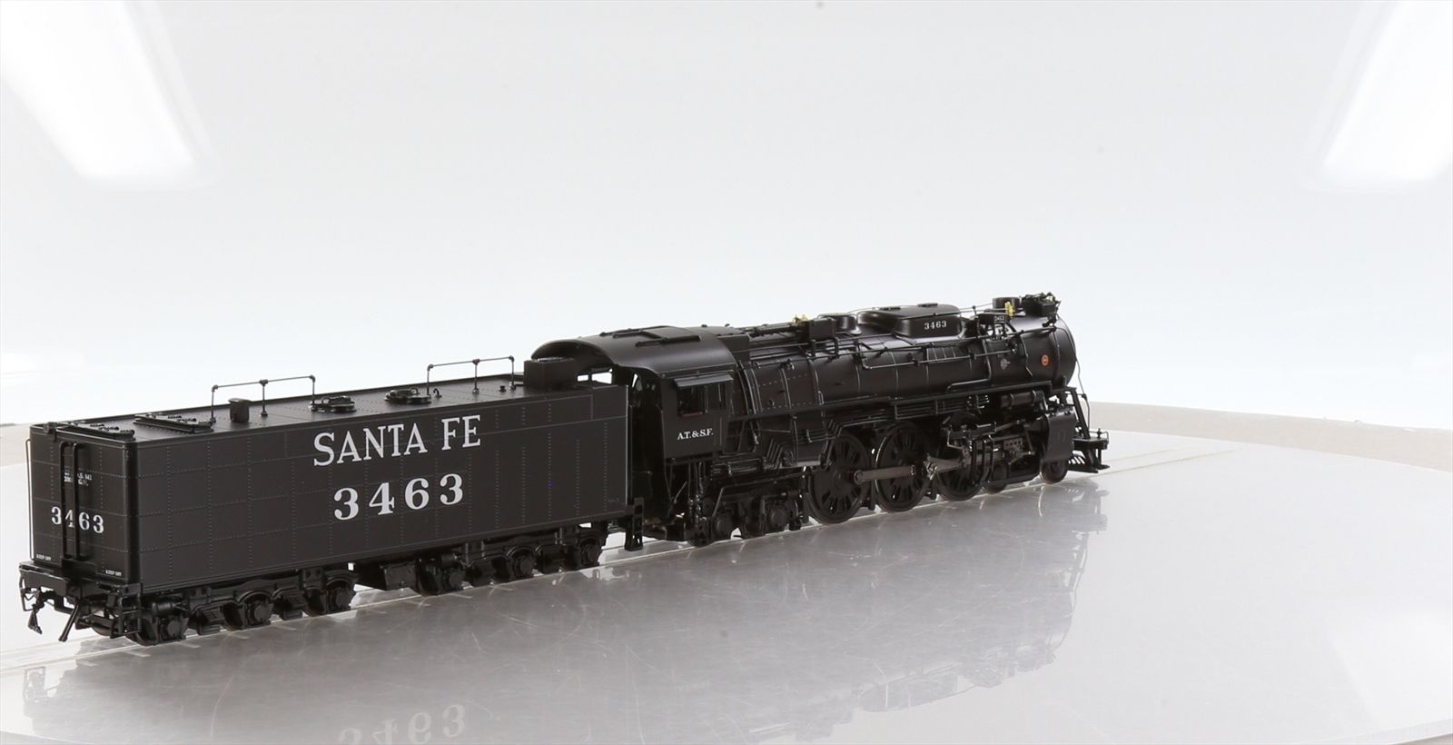 HO Brass Model - GPM AT&SF Santa Fe 4-6-4 3460 Class #3463 Circa 1950's ...