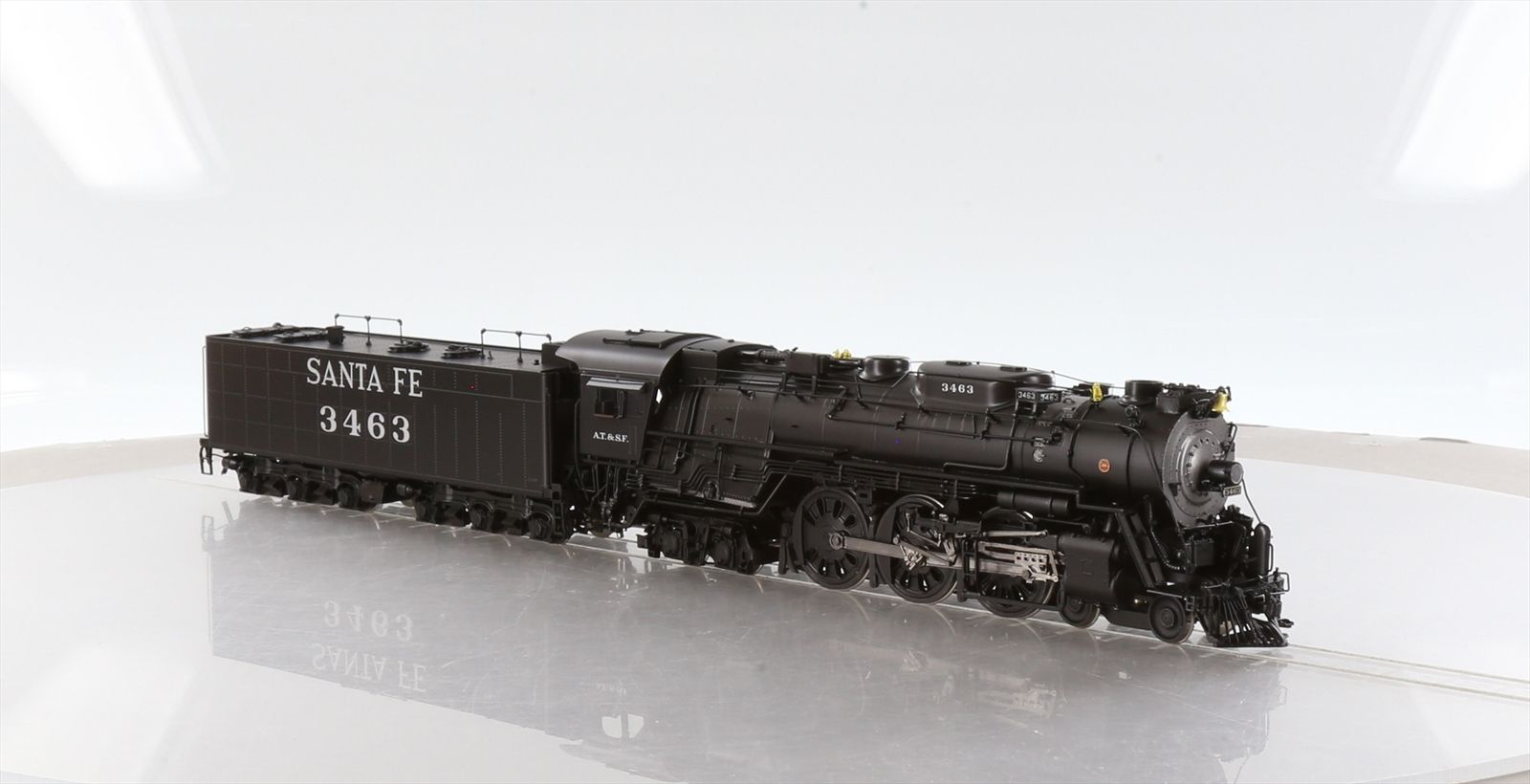 HO Brass Model - GPM AT&SF Santa Fe 4-6-4 3460 Class #3463 Circa 1950's ...
