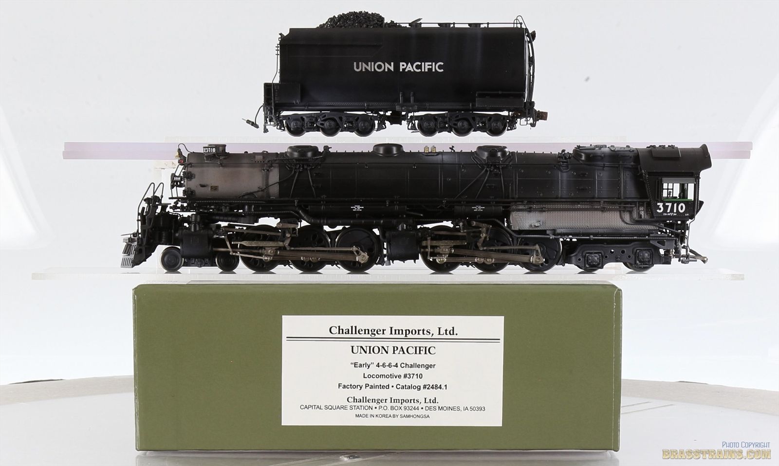 HO Brass Model - CIL 2484.1 UP Union Pacific Early 4-6-6-4 Challenger ...