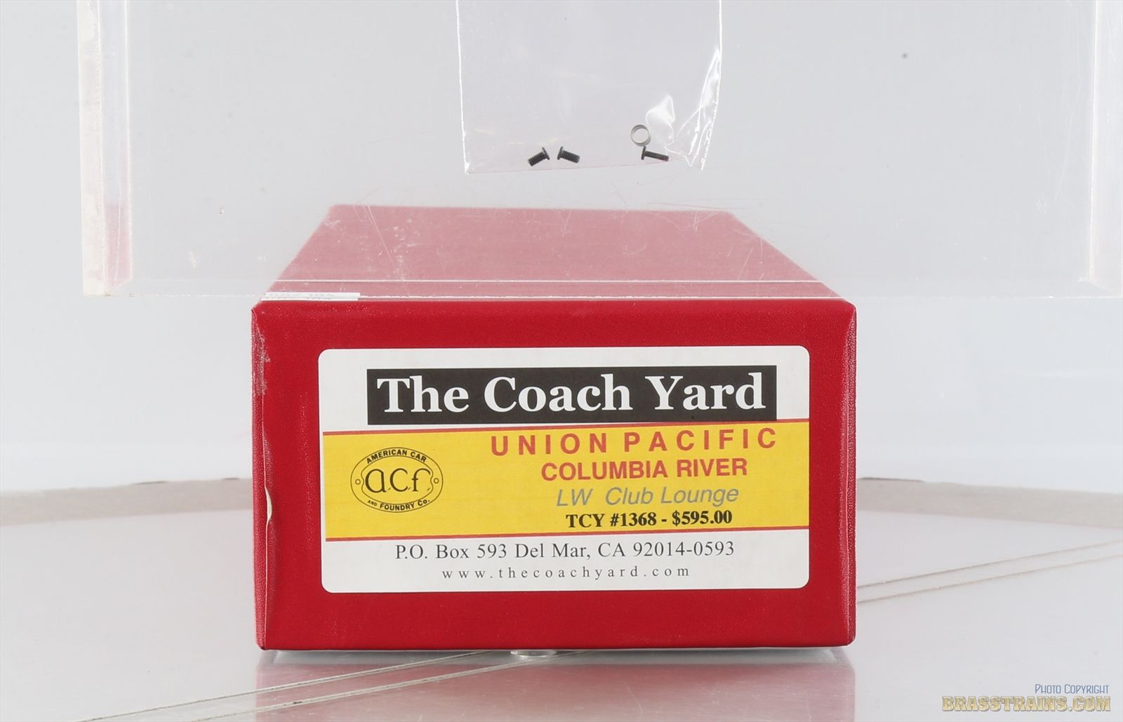 HO Brass Model - TCY 1368 UP Union Pacific LW Lightweight Club Lounge ...