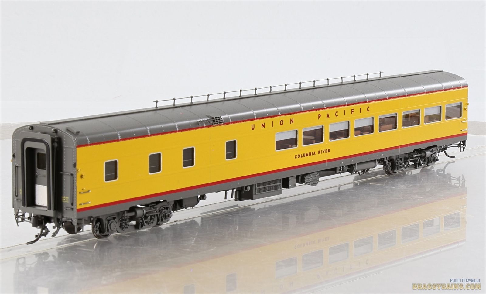 HO Brass Model - TCY 1368 UP Union Pacific LW Lightweight Club Lounge ...