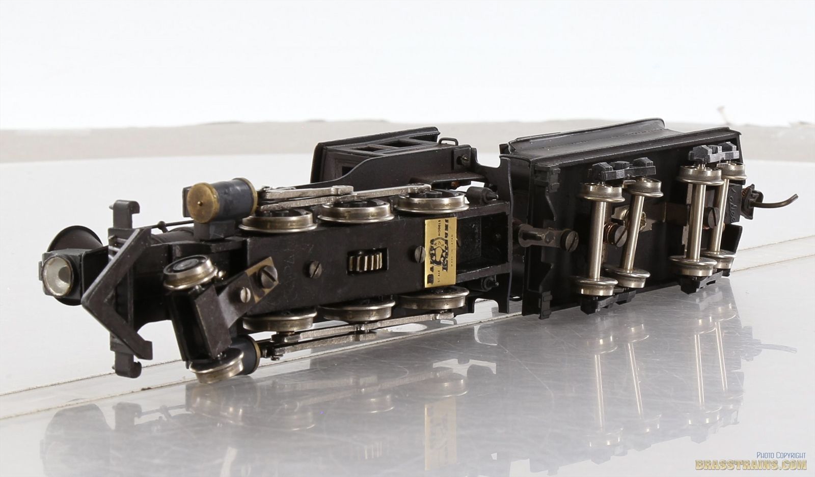 HO Brass Model Train - Balboa Porter Mogul Old Time 2-6-0 - Custom