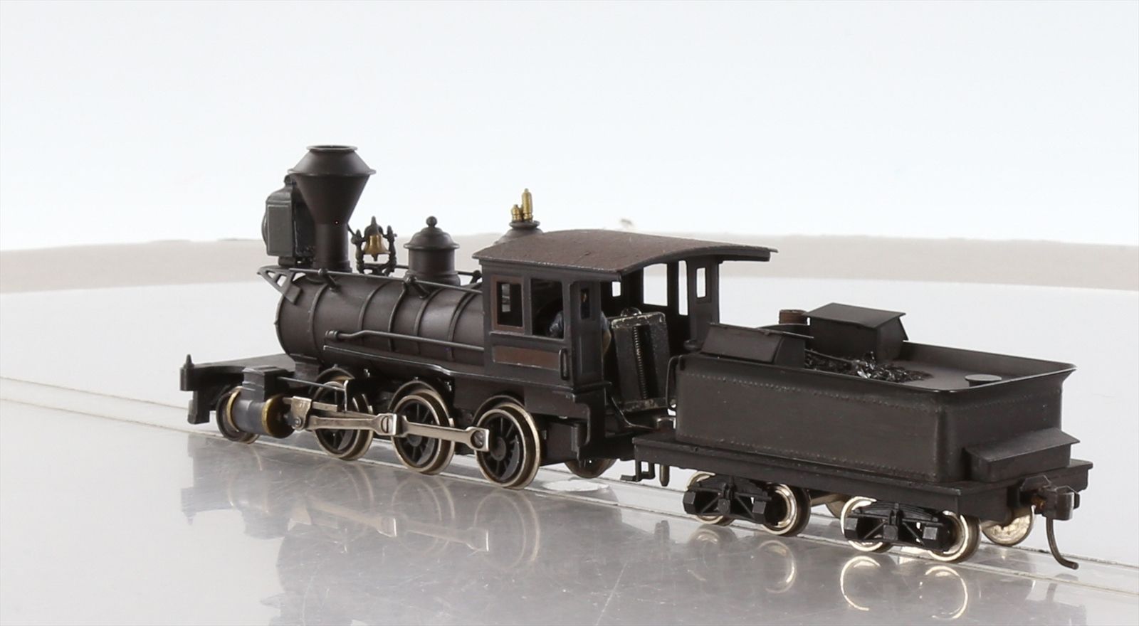 HO Brass Model Train - Balboa Porter Mogul Old Time 2-6-0 - Custom