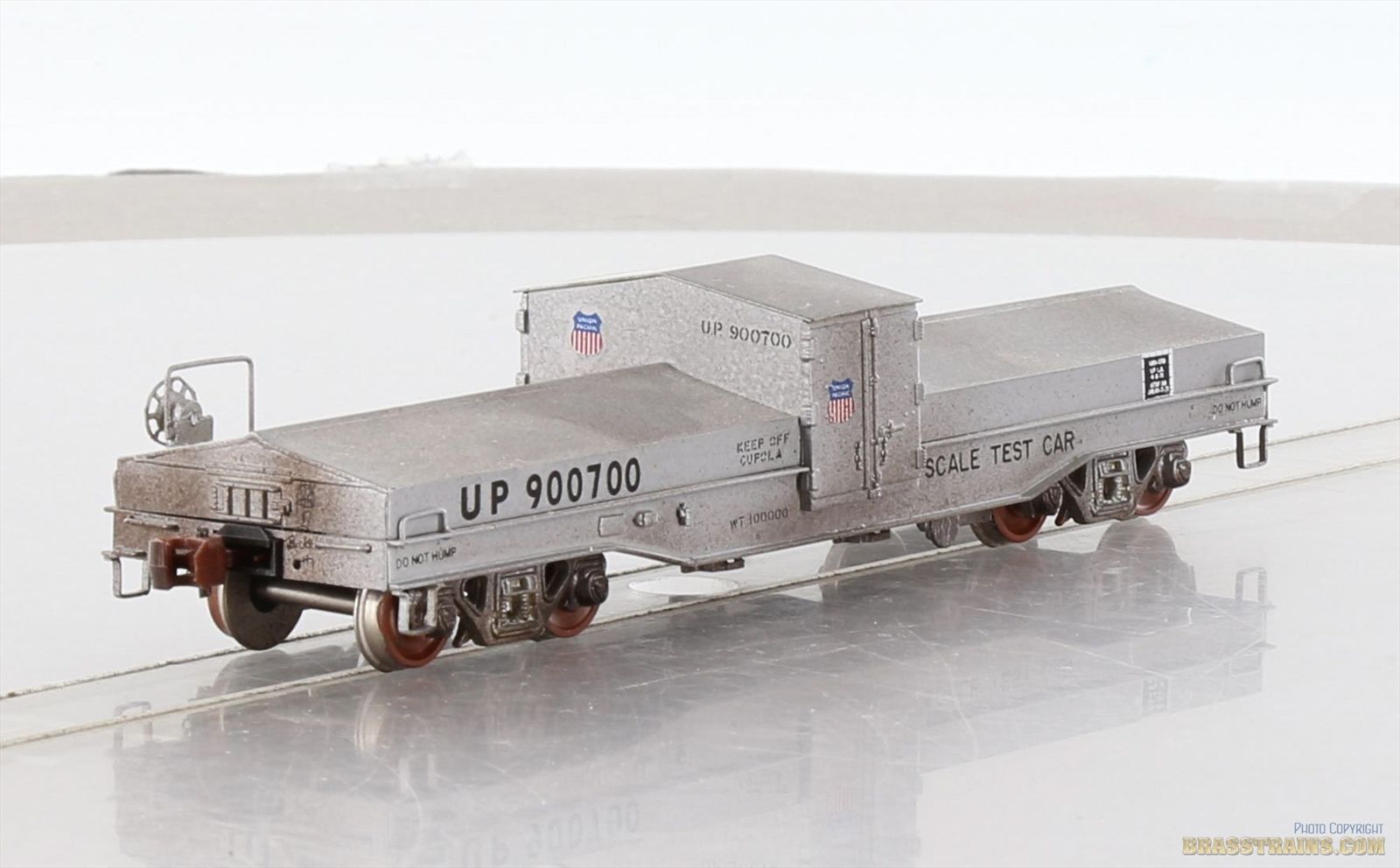 HO Brass Model - OMI 1335 UP Union Pacific Scale Test Car #900700 - Pro ...