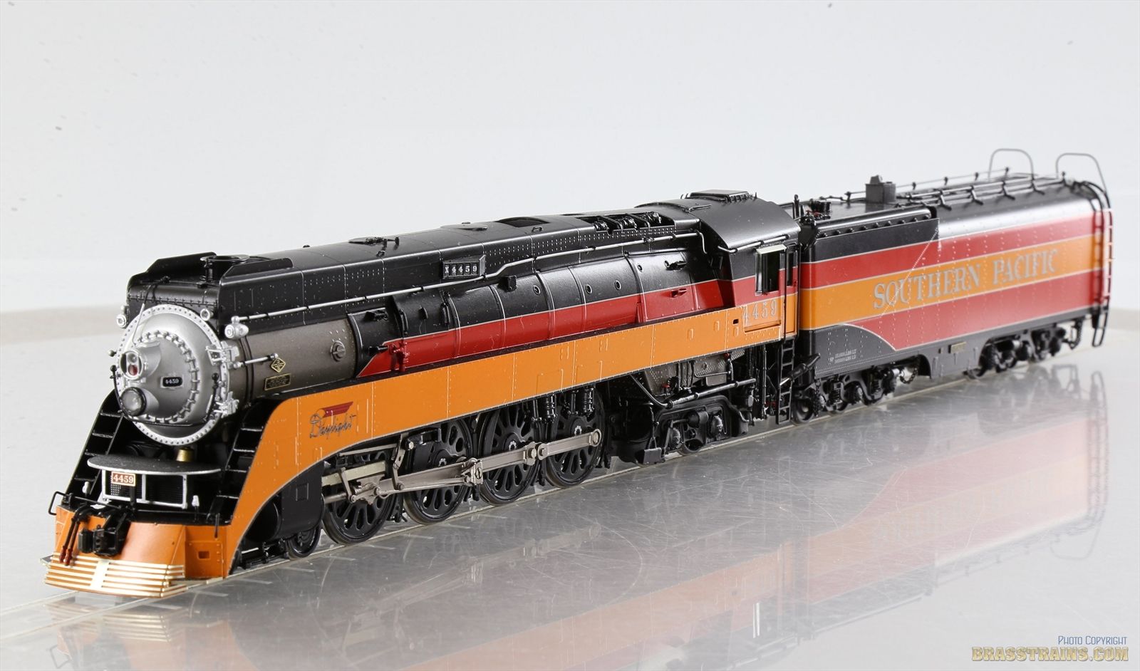 HO Brass Model - CIL 2431.1 SP Southern Pacific GS-5 4-8-4 #4459 - F/P